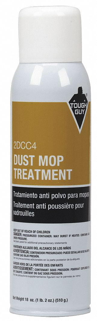 Tough Guy Dust Mop Treatment,20 oz,Aerosol Can 2DCC4 - Walmart.com