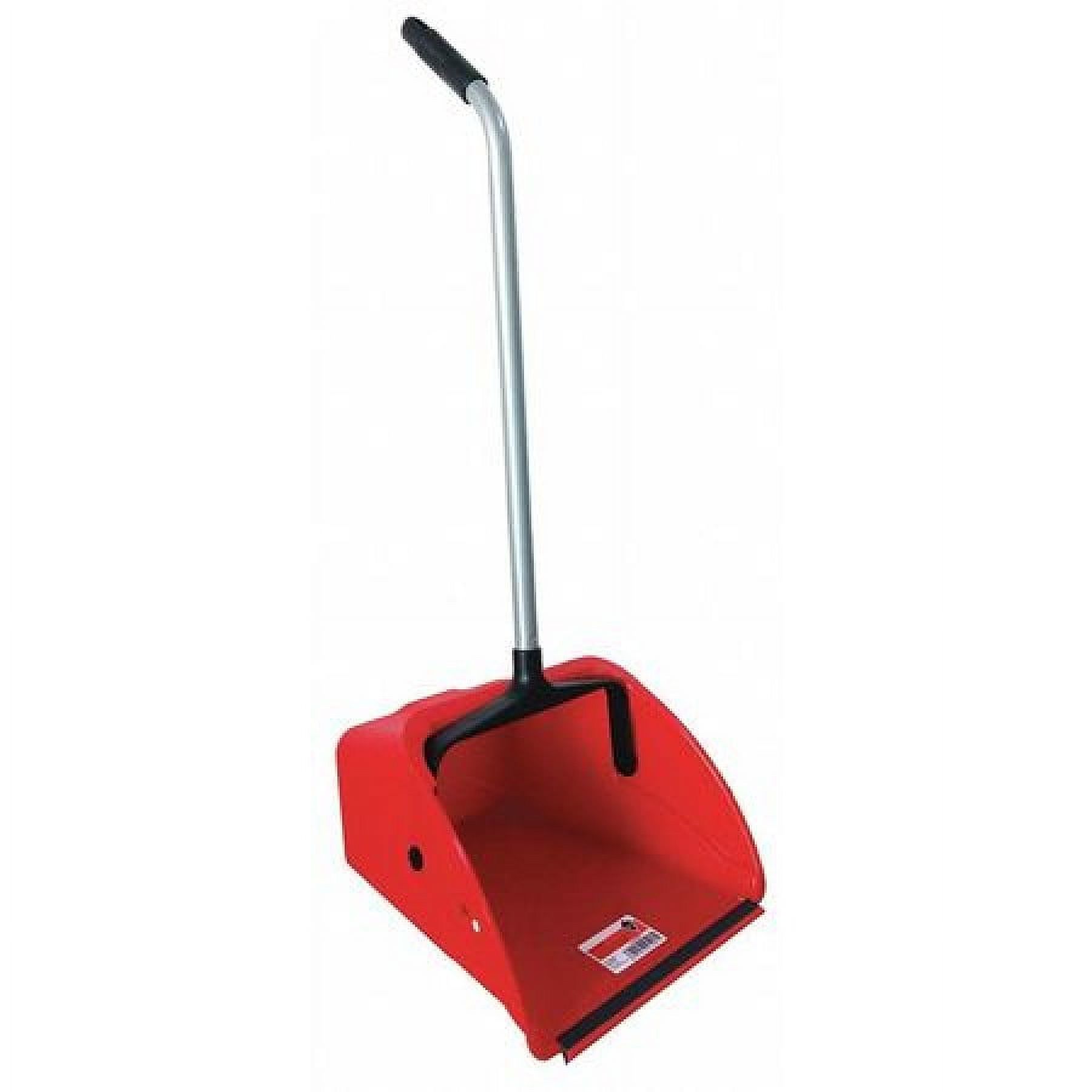 Tough Guy Large Commercial Dust Pan, Jumbo Debris Pan, Red 54TY49 for ...
