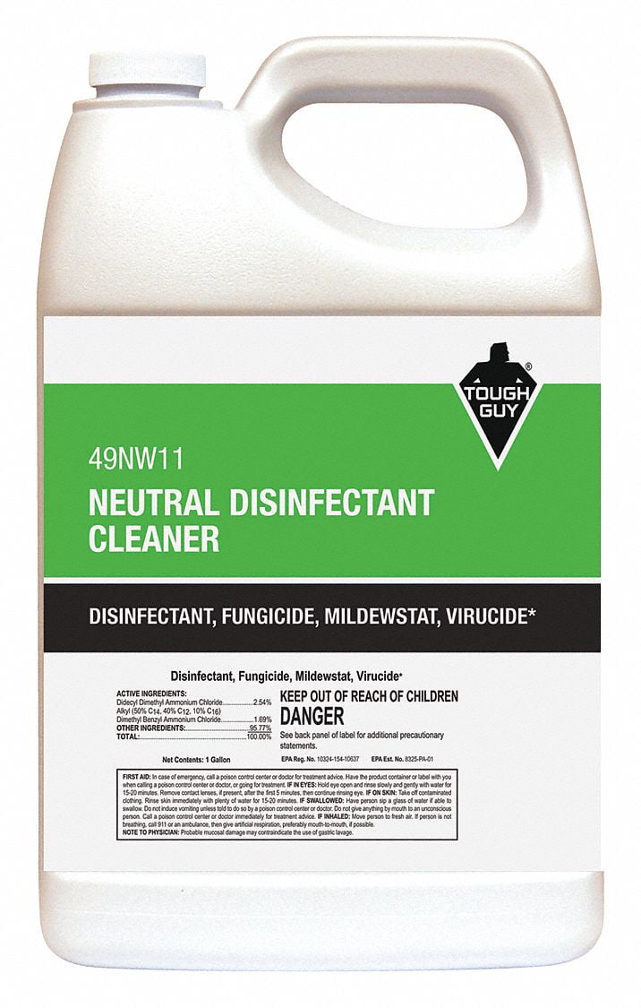 Tough Guy Liquid Disinfectant Cleaner,1 gal.Bottle 49NW11 - Walmart.com
