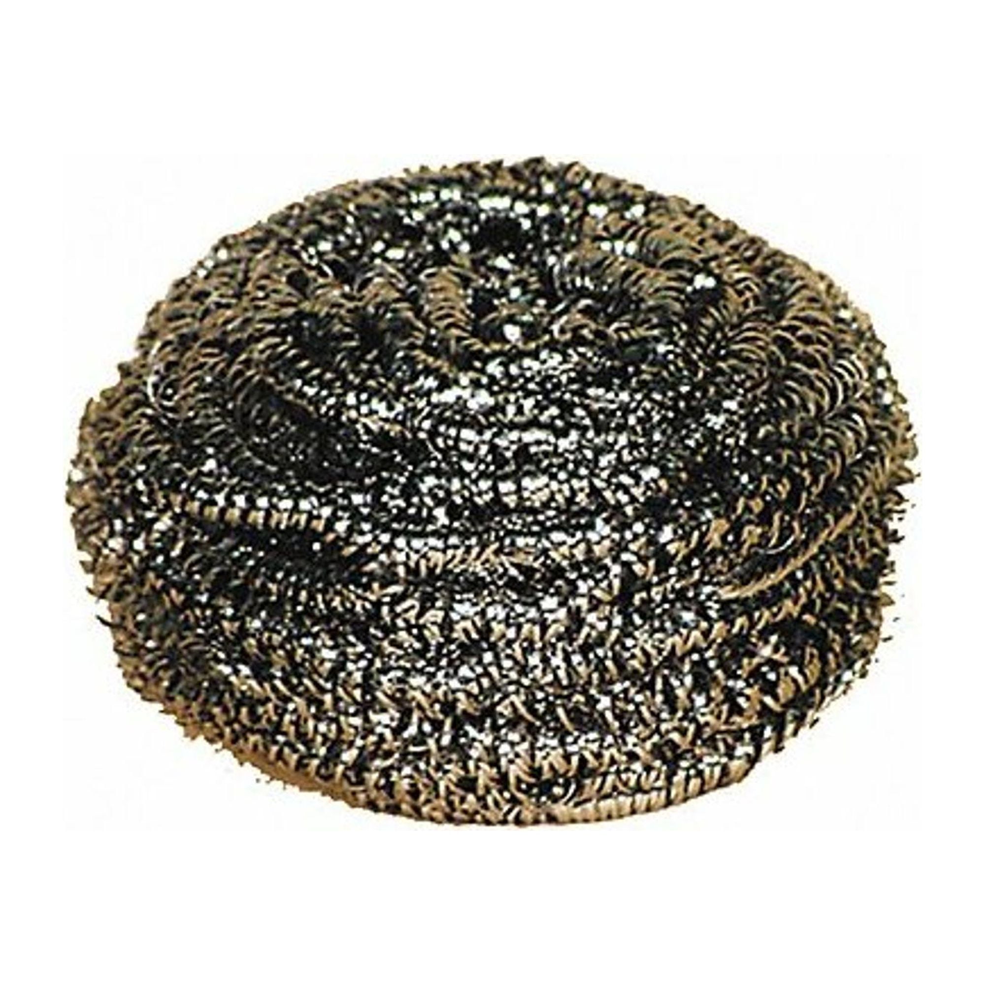 Tough Guy Scrubber, 3"L, 3"W, SS, Silver, PK6 2NTH9 - Walmart.com