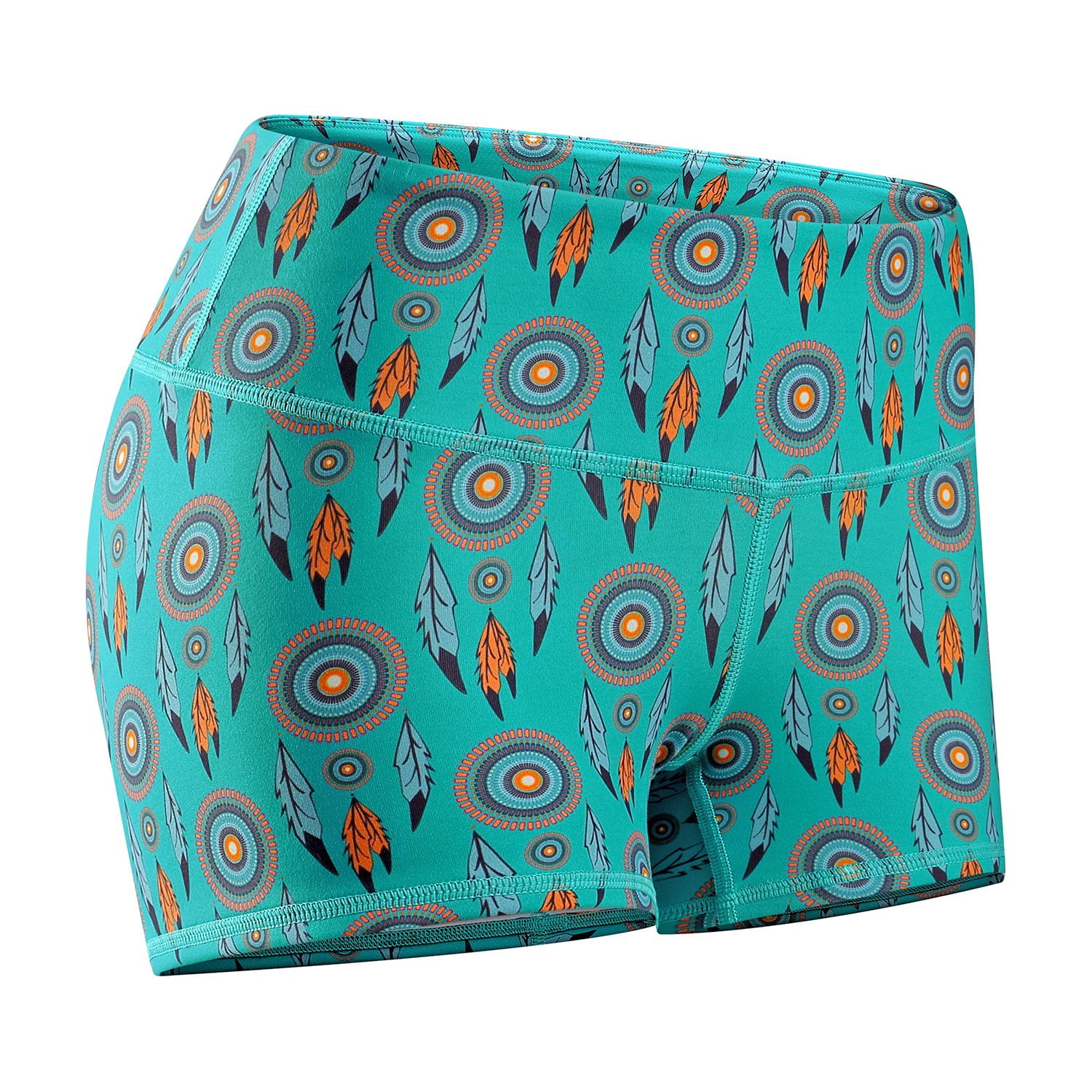 Tough Mode Women's 3" Athletic Running Workout Volleyball Spandex Gym ...