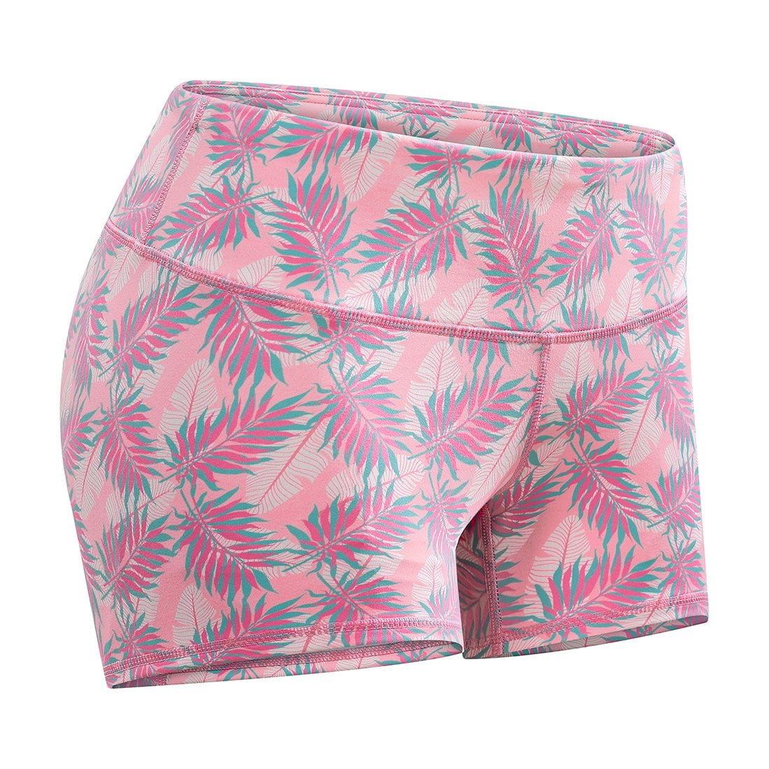 Tough Mode Women's 3" Athletic Running Workout Volleyball Spandex Gym ...