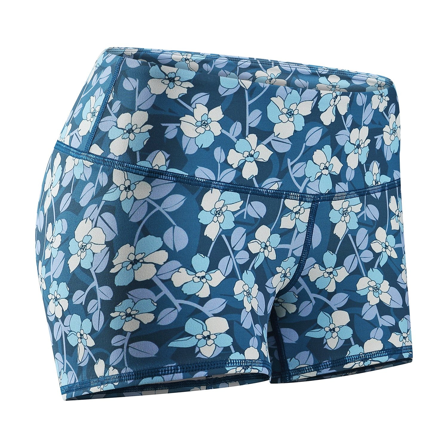 Tough Mode Women's 3" Athletic Running Workout Volleyball Spandex Gym ...