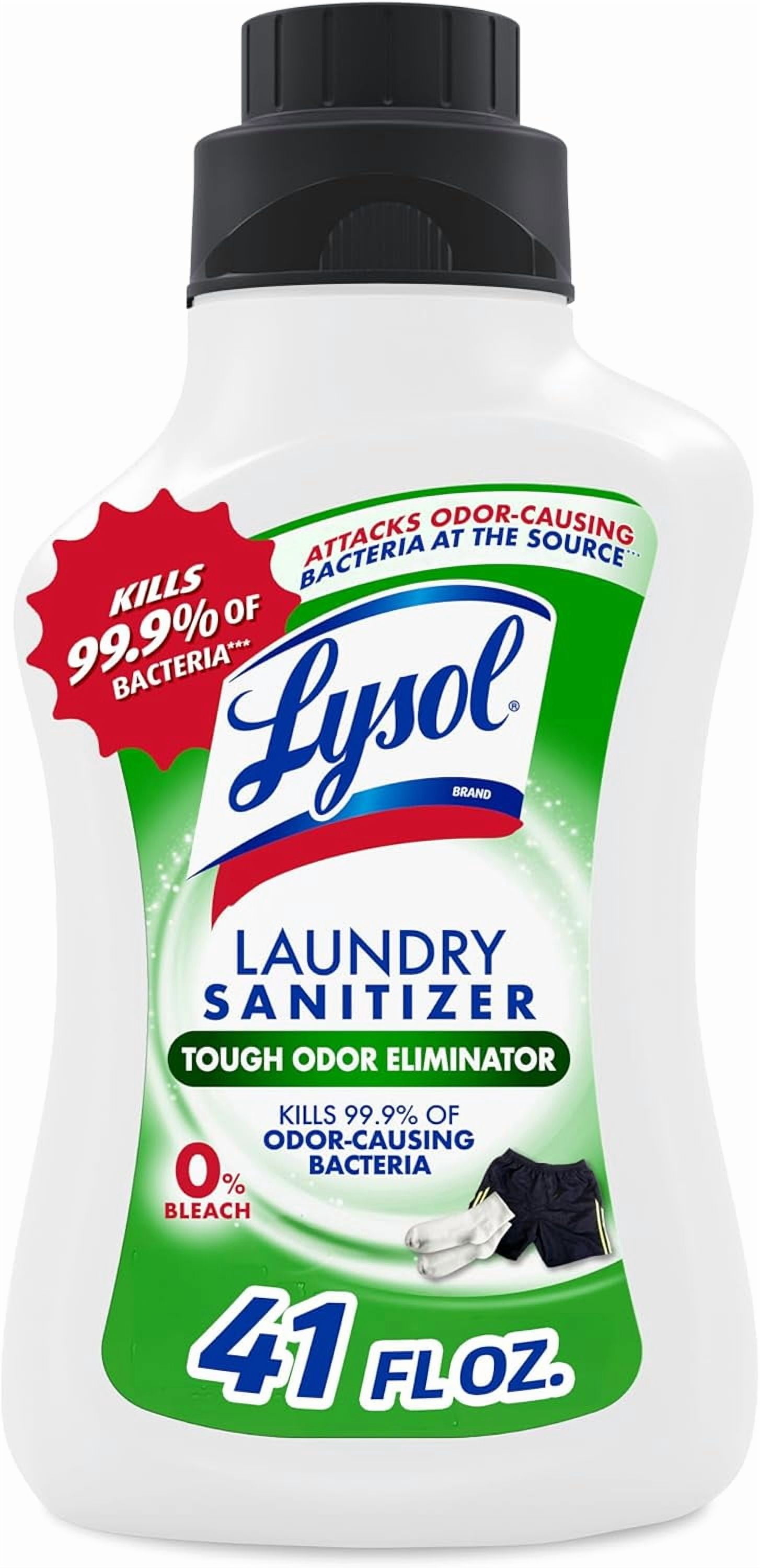 Tough Odor Eliminator Laundry Sanitizer Additive, Sanitizing Liquid for ...