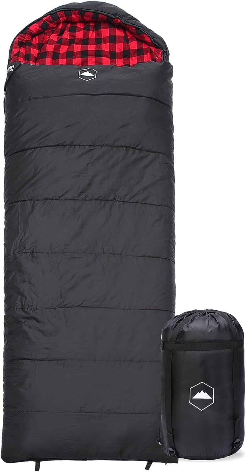 Tough Outdoors Extra Large Adult Sleeping Bag - All Season Camping ...