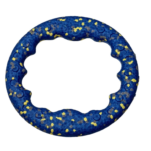 Tough Popcorn Ball Dog Chew Ring, Durable Teeth Cleaning Toy, Boredom ...