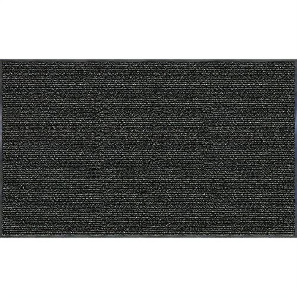 Tough Rib Floor Mat, 3ft. x 5ft., Charcoal - Walmart.com