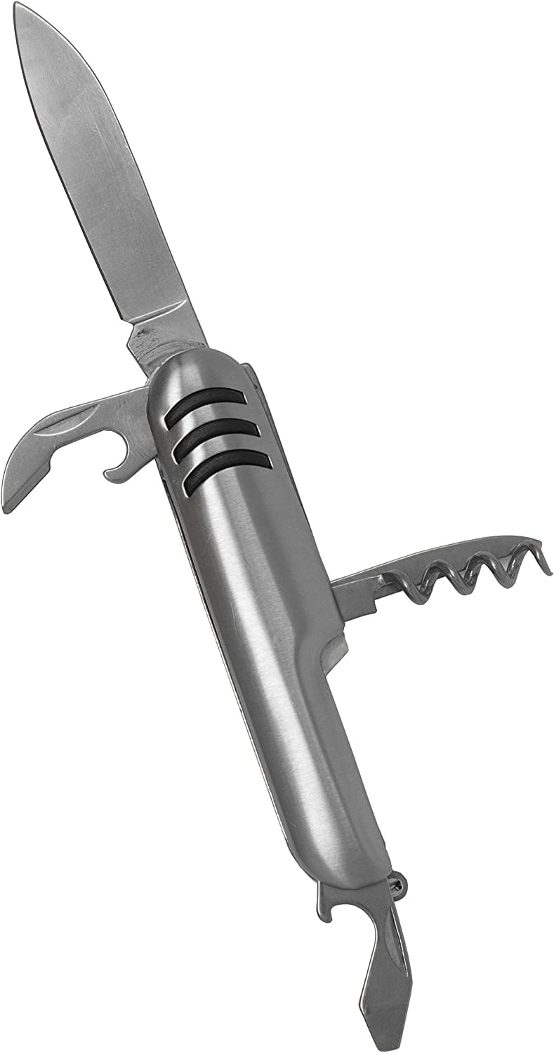 Tough Stainless Steel Multi-function Tool 5-in-1 Arrows Pocket Knife ...