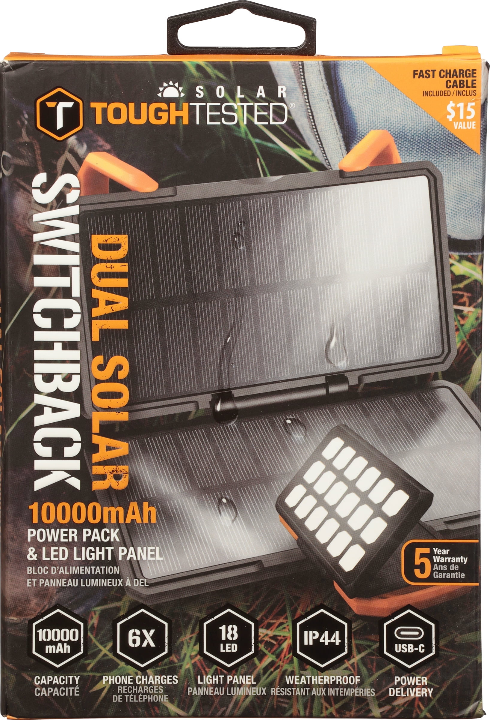 Open Box Tough Tested - TT-PBW-SB1 - ToughTested TT-PBW-SB1 Dual-Solar ...