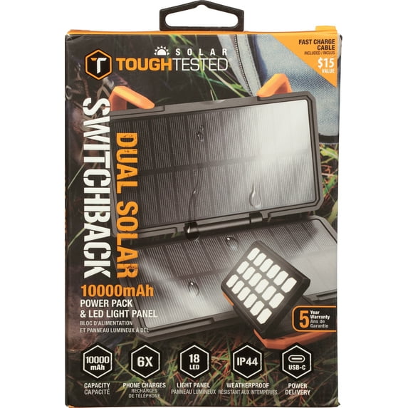 Open Box Tough Tested - TT-PBW-SB1 - ToughTested TT-PBW-SB1 Dual-Solar ...