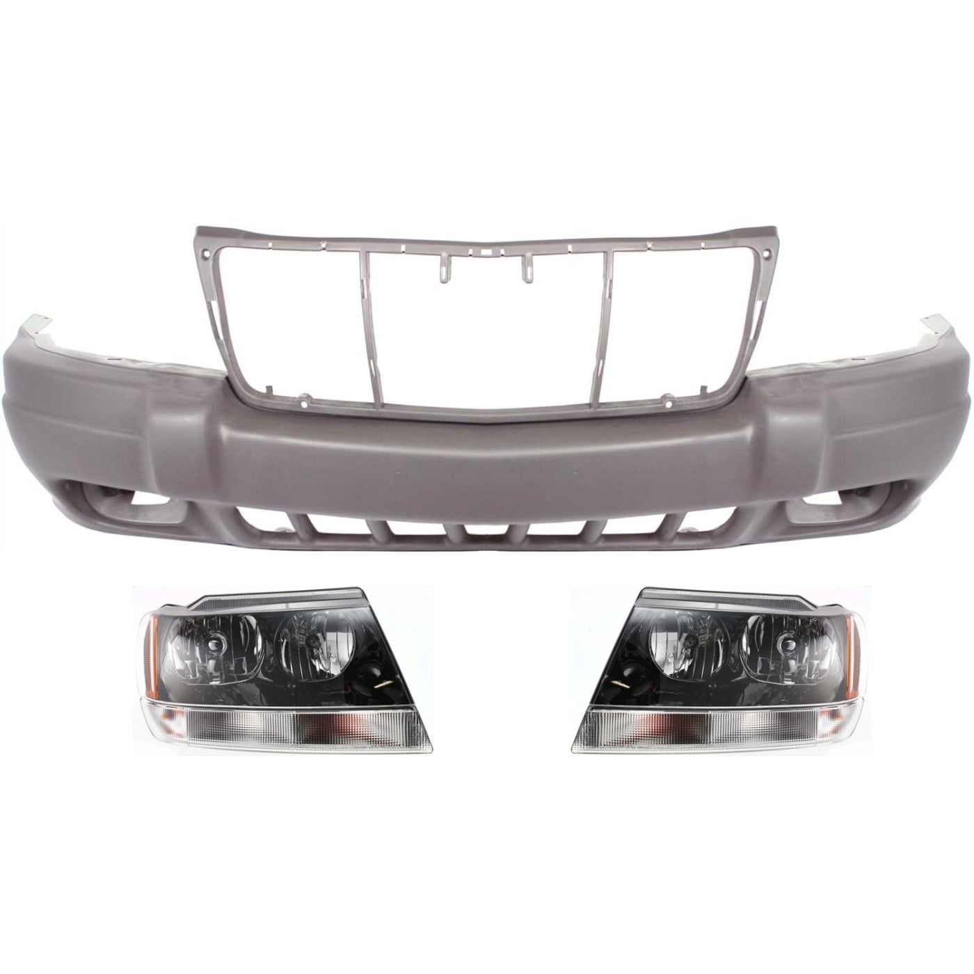 Tough Textured Bumper Cover for Jeep for Grand for Cherokee 2002-2003 ...