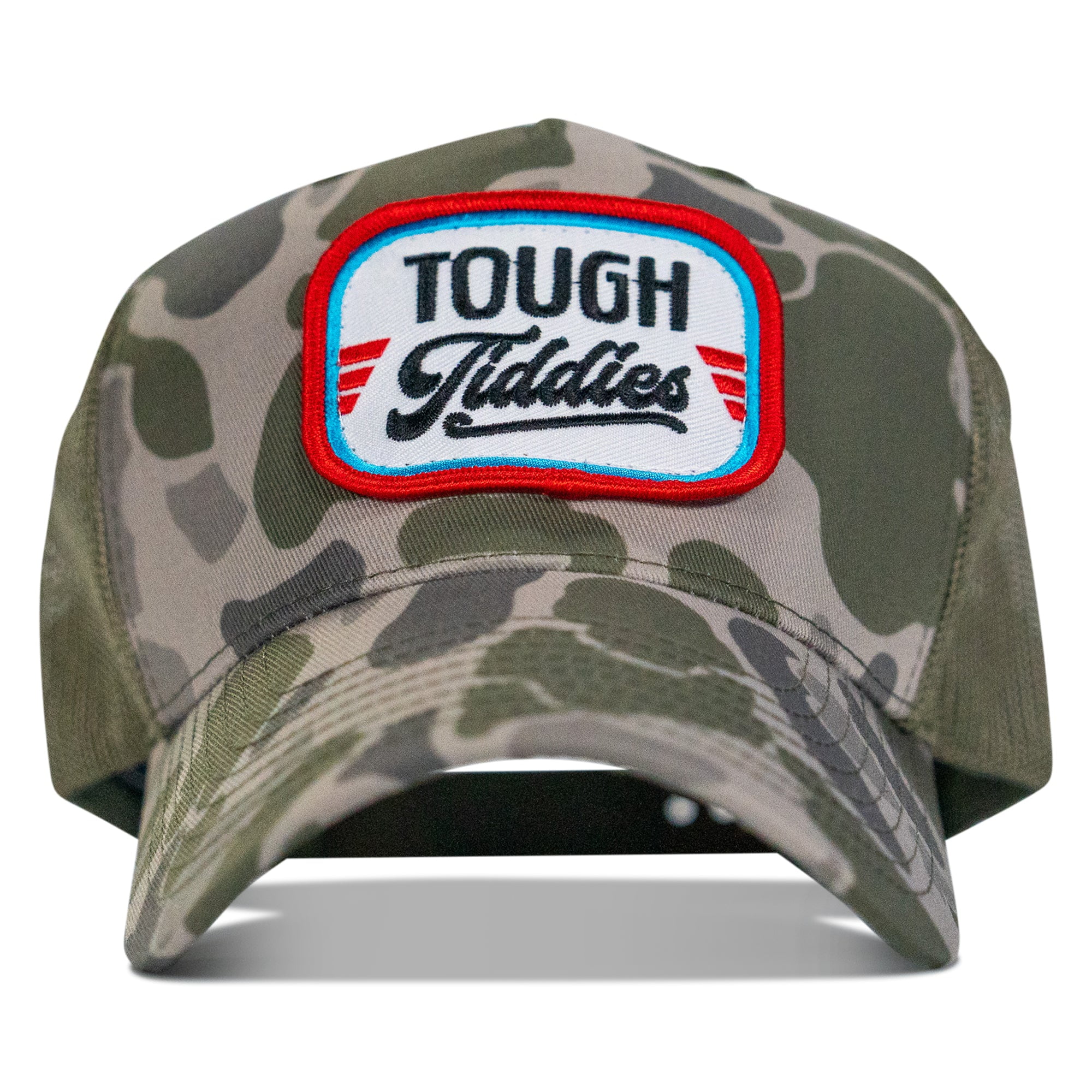Tough Tiddies Usa Patch Snapback Hat Marsh Duck Camo - Walmart.com