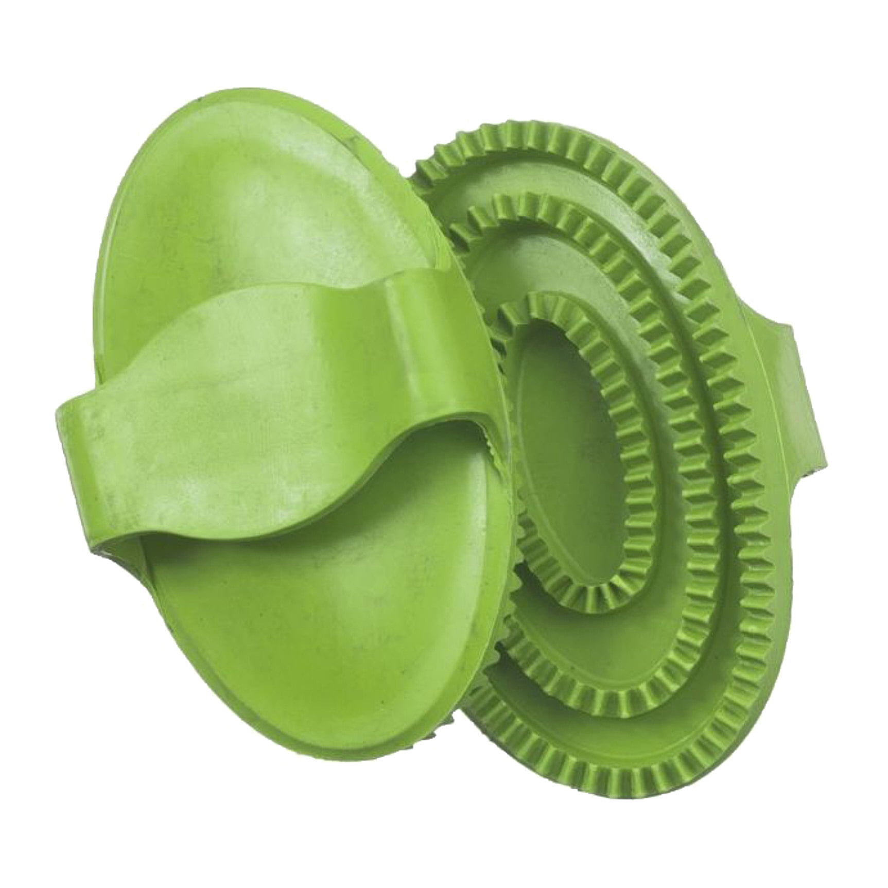 Tough1 Large Rubber Curry Comb Neon Green - Walmart.com