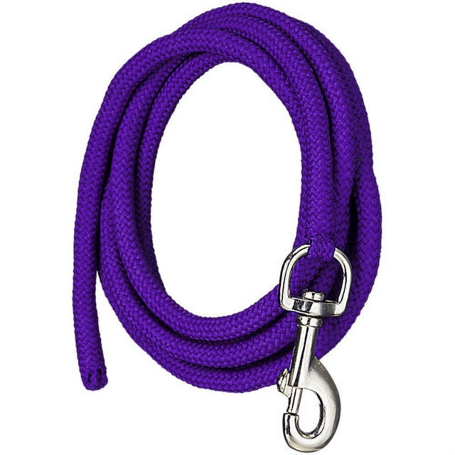 Tough1 Mini Cord Lead w/Nickle Bolt Snap Purple - Walmart Business Supplies
