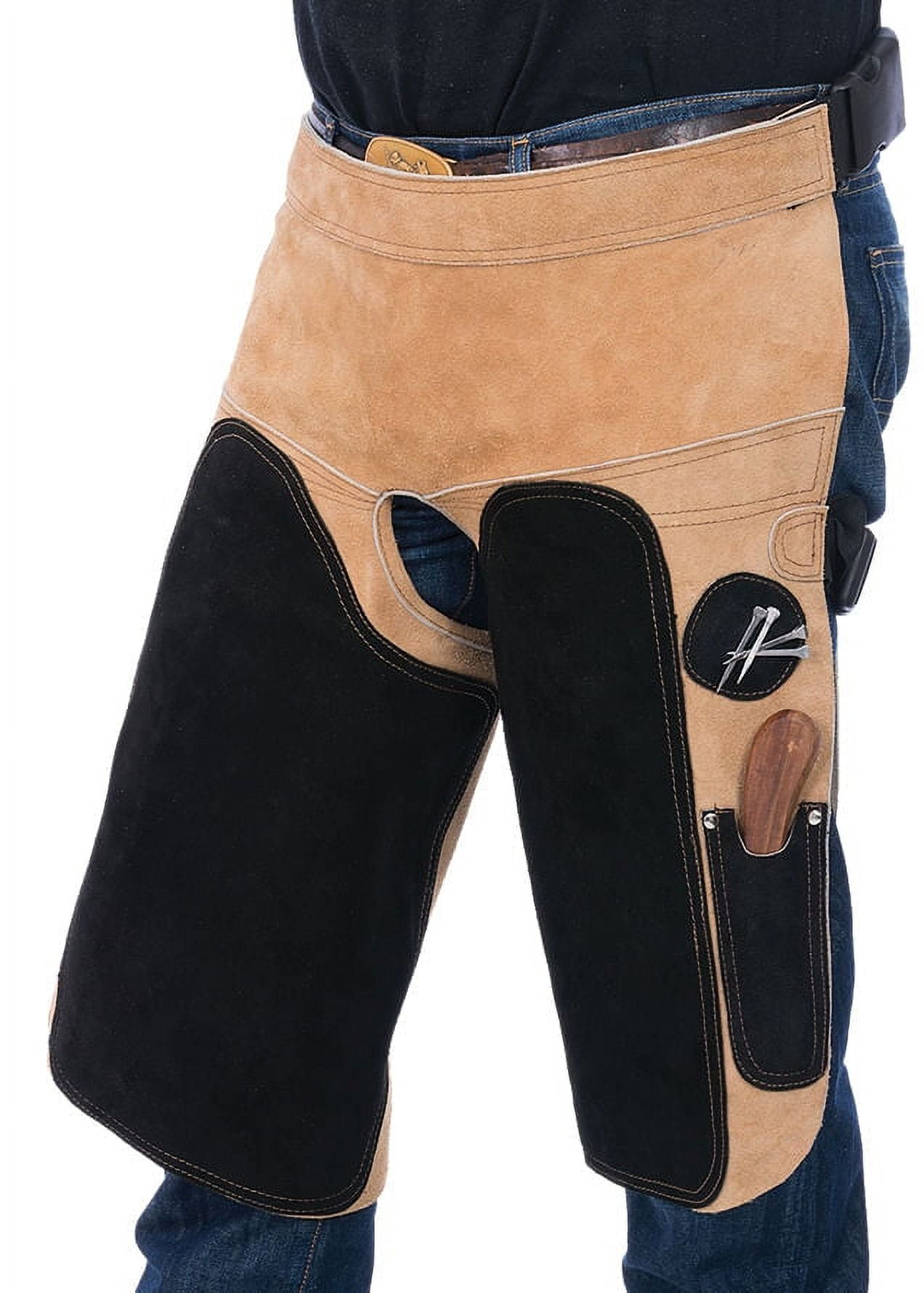 Tough-1 Professional Deluxe Leather Farrier Apron - Walmart.com
