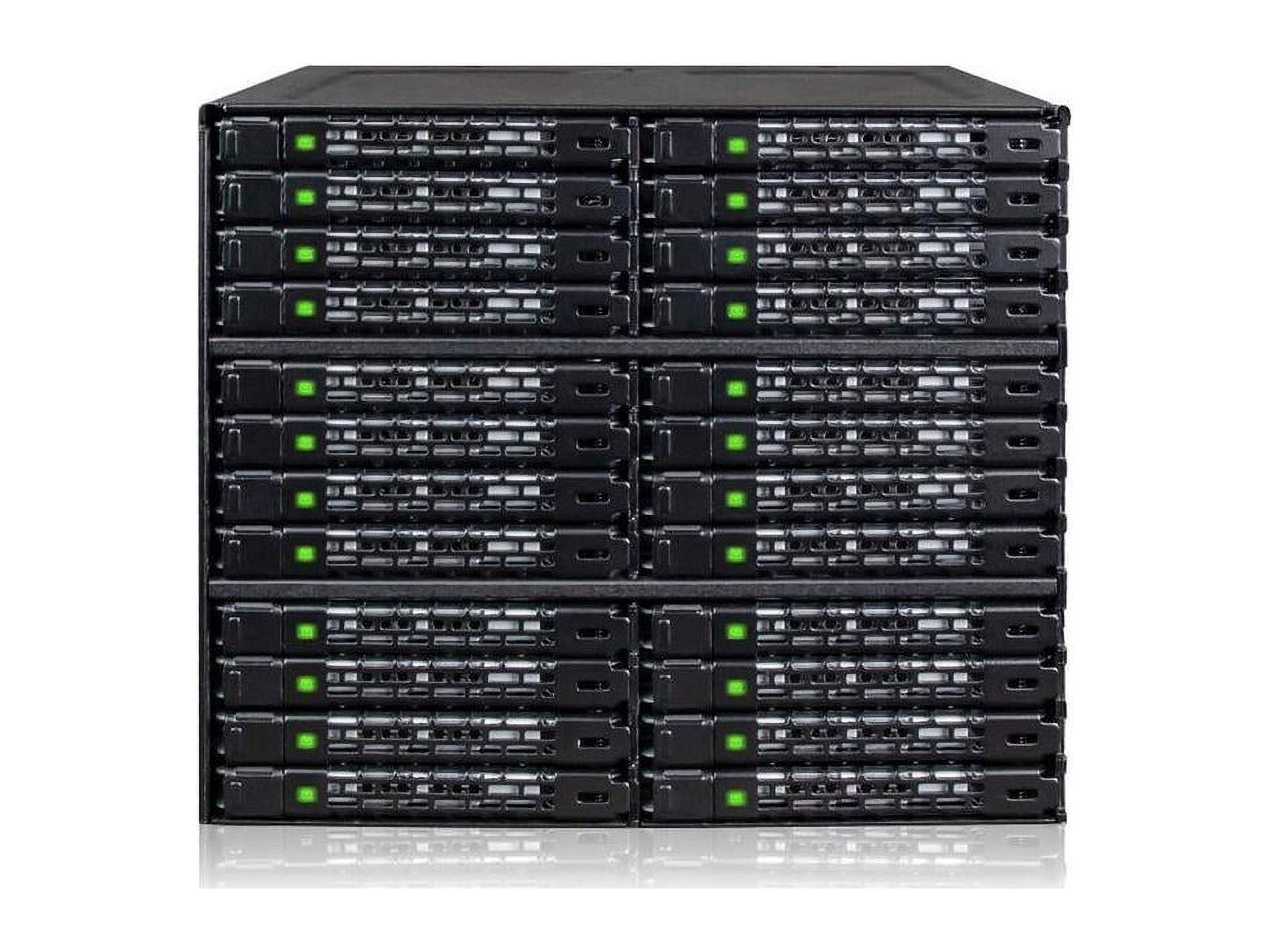 Icy Dock ToughArmor 5.25" SAS/SATA HDD/SSD External Enclosure Black ...