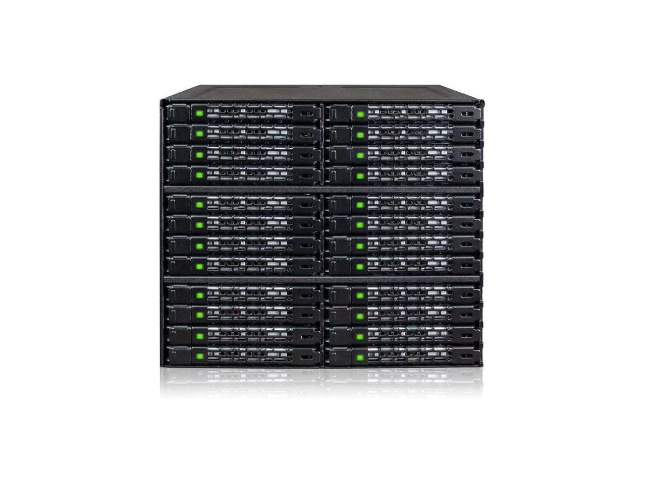 ToughArmor MB924IP-B Rugged Full Metal 24 Bay 2.5" SAS/SATA SSD/HDD ...