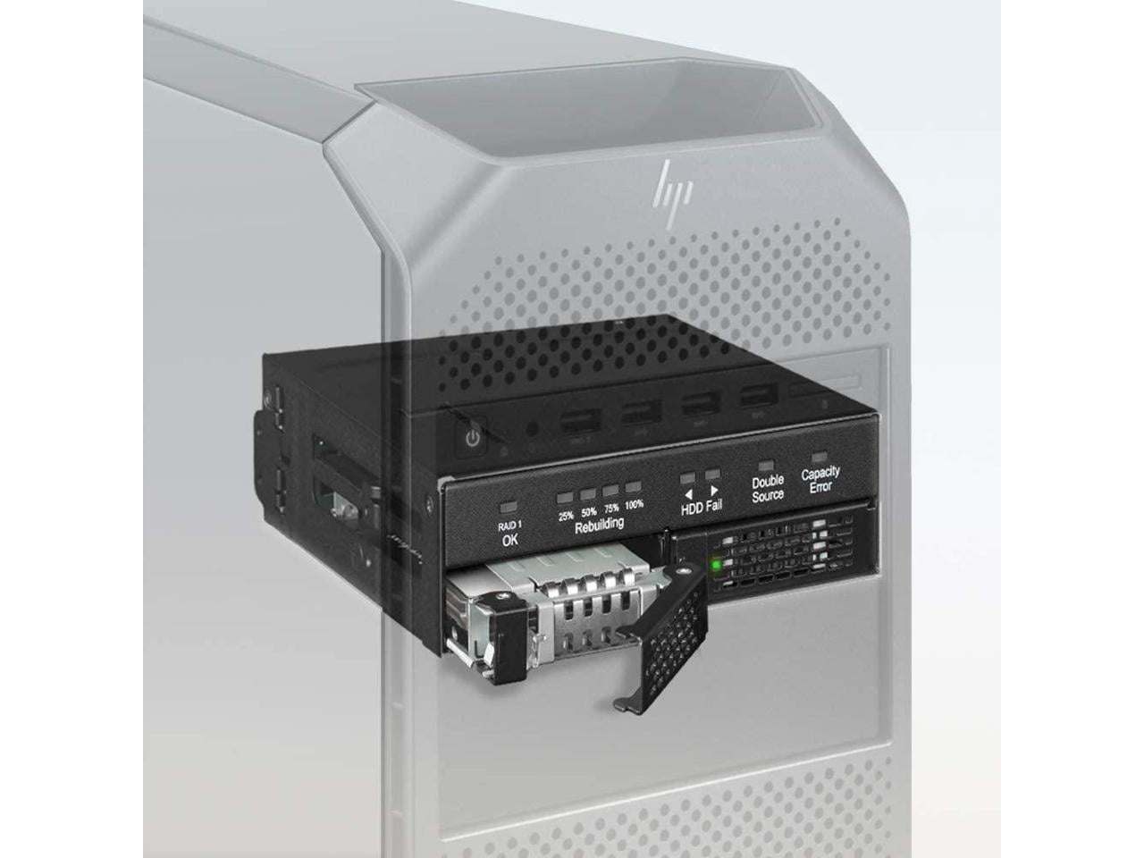 ToughArmor RAID MB902SPR-B 2 x 2.5" SATA HDD/SSD Removable RAID 1 Drive ...