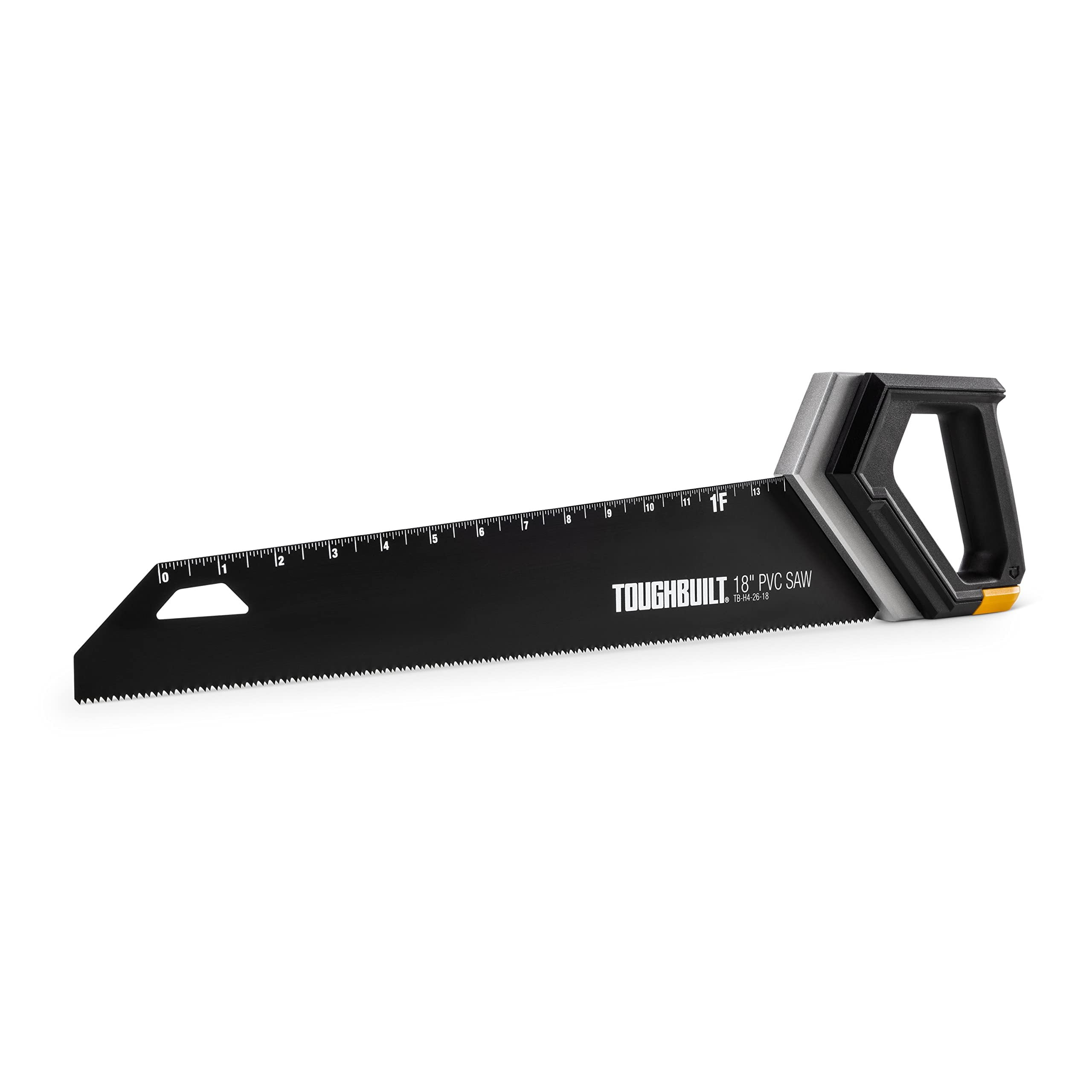 ToughBuilt 18" PVC Saw, Double-edge tooth design saw, High-carbon steel ...