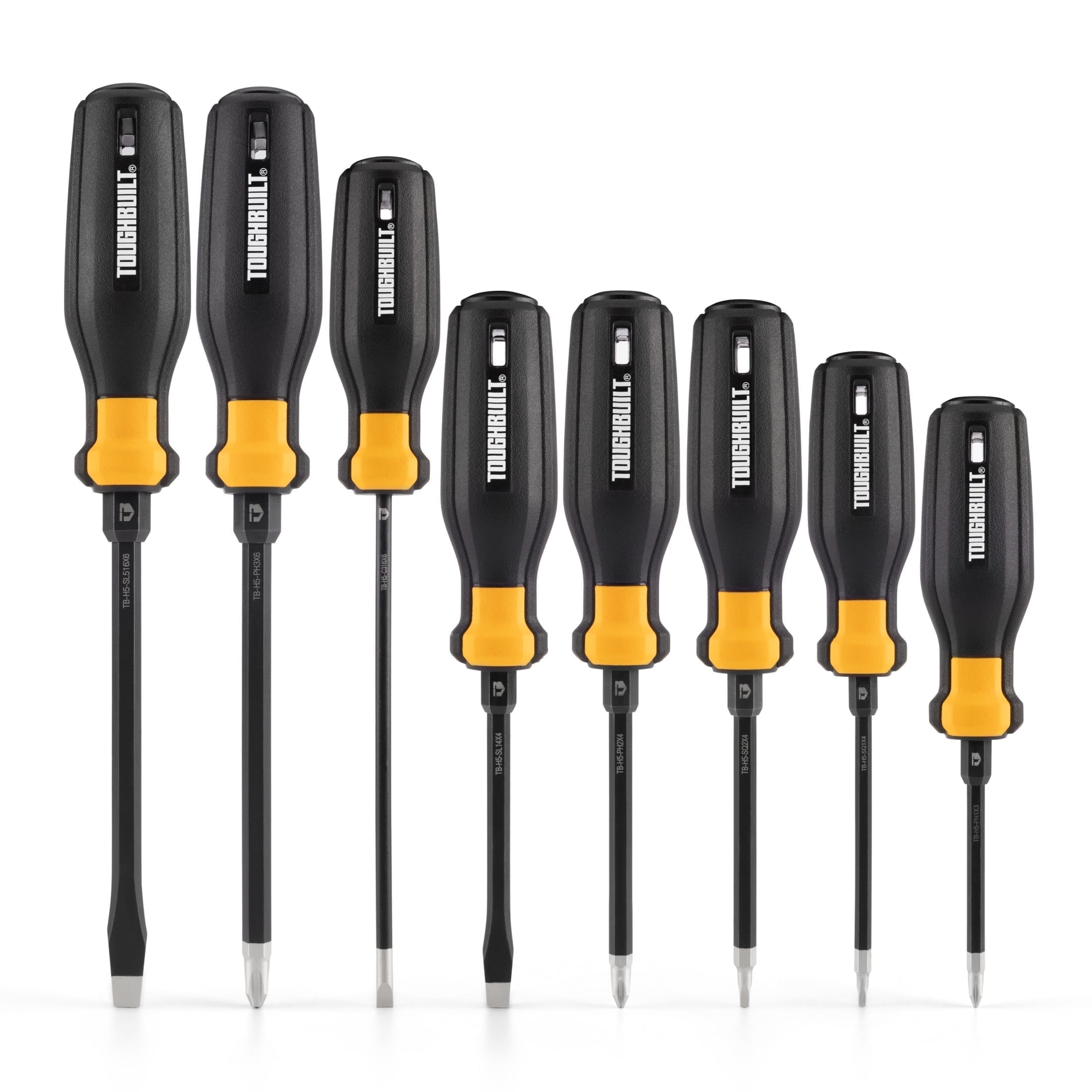 ToughBuilt 8 Pc. Pro Screwdriver Set - Walmart.com