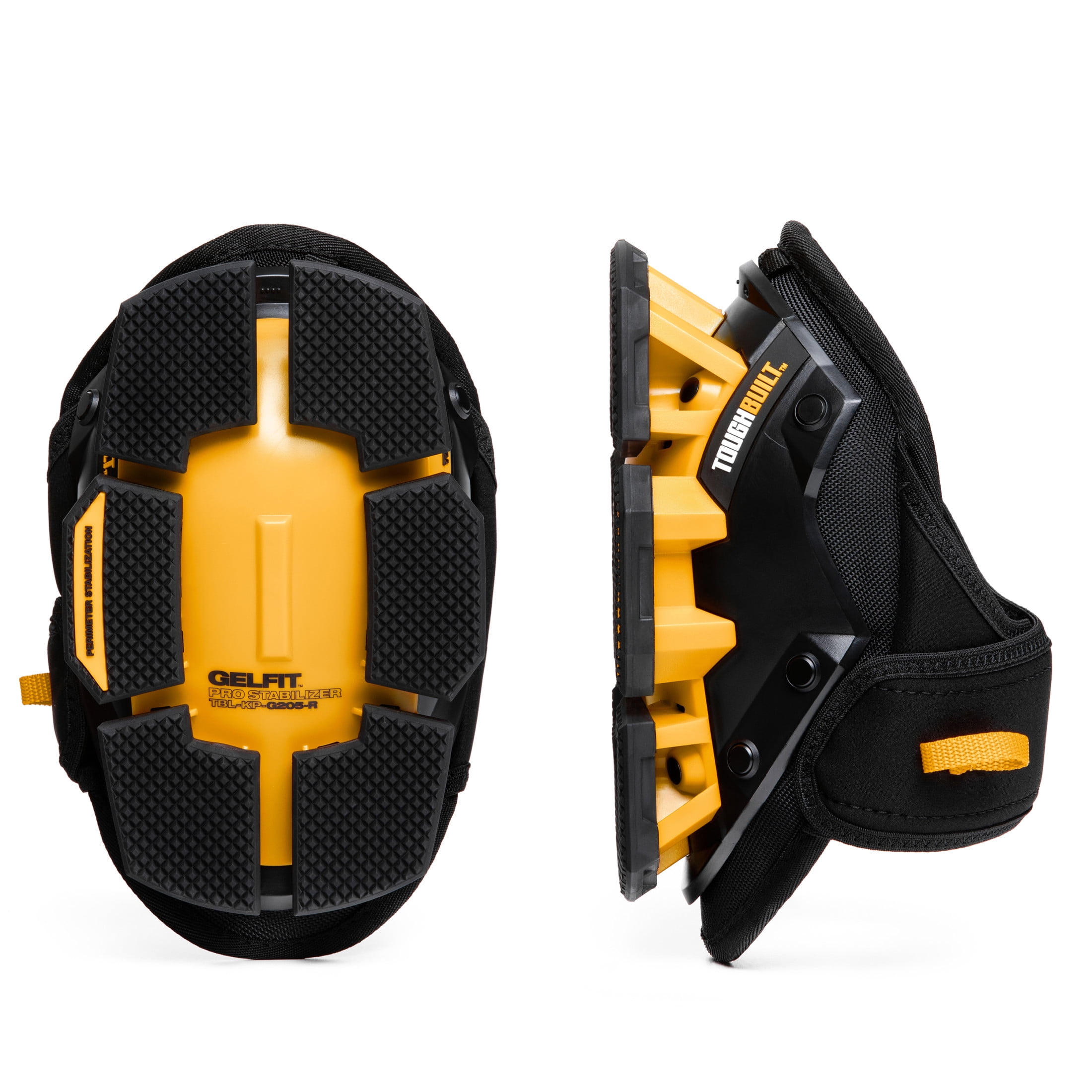 ToughBuilt - GelFit Stabilizer Knee Pads, Heavy-Duty Gel Cushioning ...