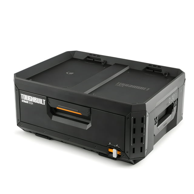 ToughBuilt StackTech 1 Drawer Toolbox, Heavy-Duty Stackable Tools ...