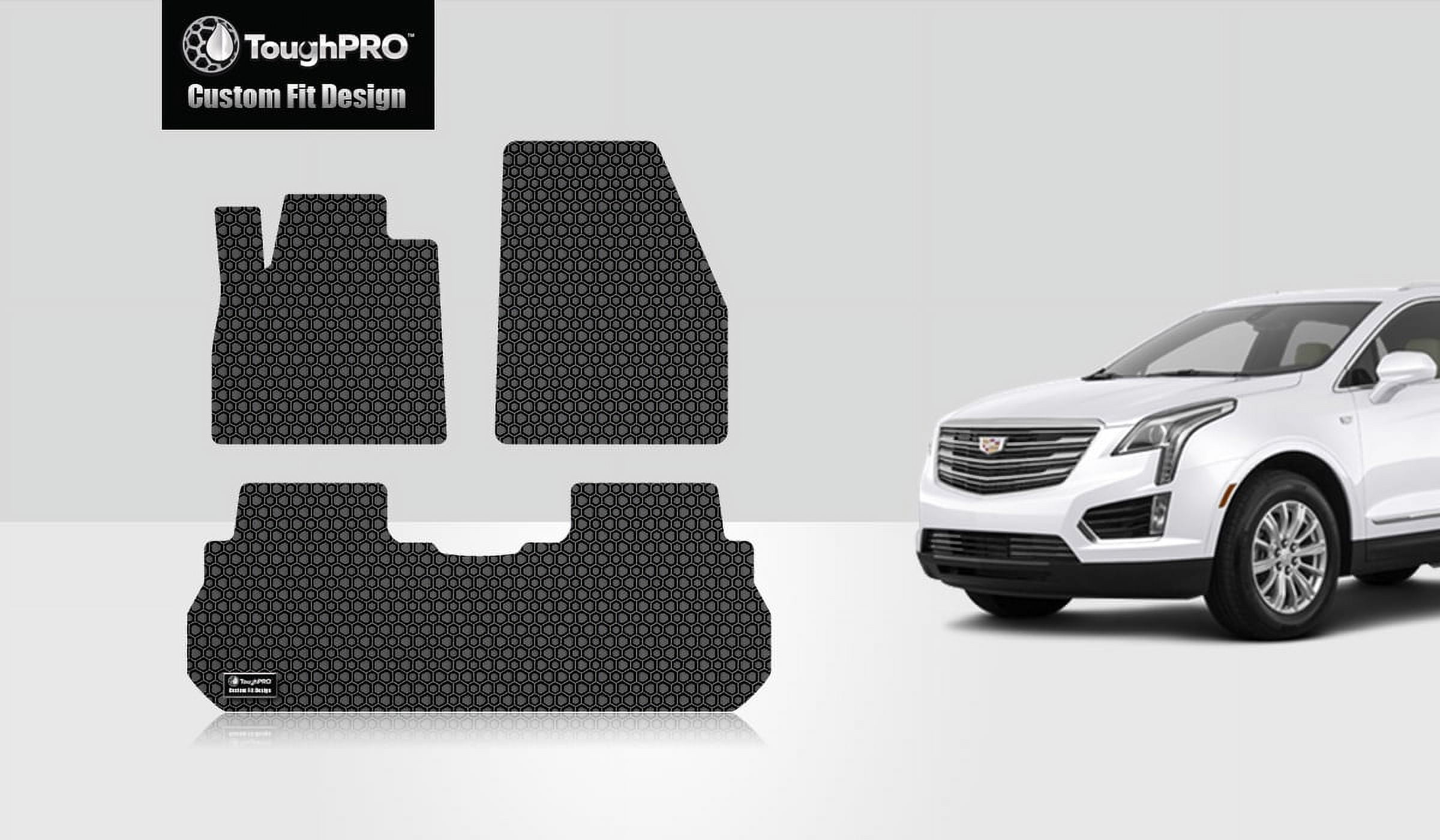 ToughPRO - 1st & 2nd Row Mats Compatible with CADILLAC XT5 - All ...