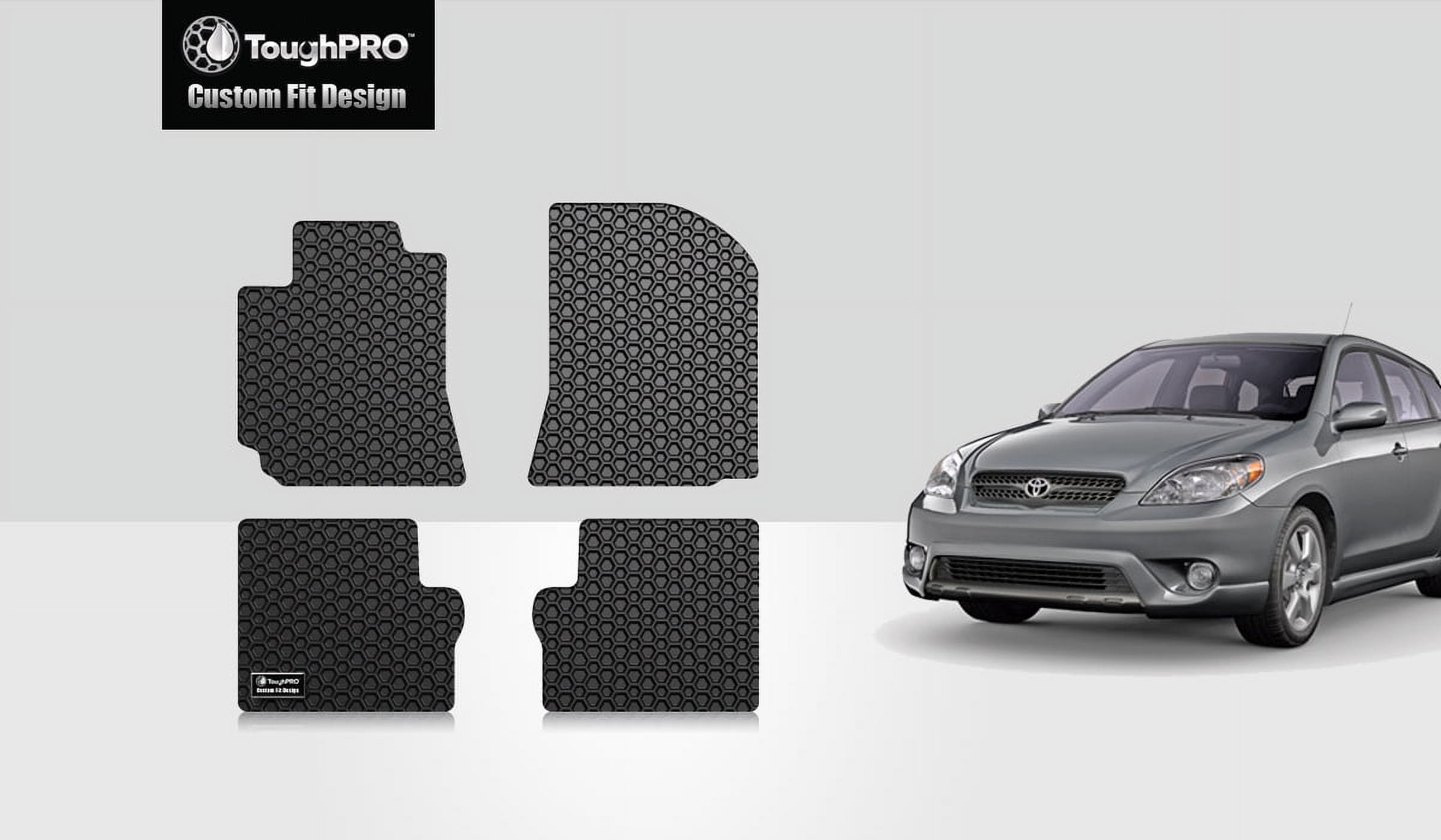 ToughPRO - 1st & 2nd Row Mats Compatible with TOYOTA Matrix - All ...