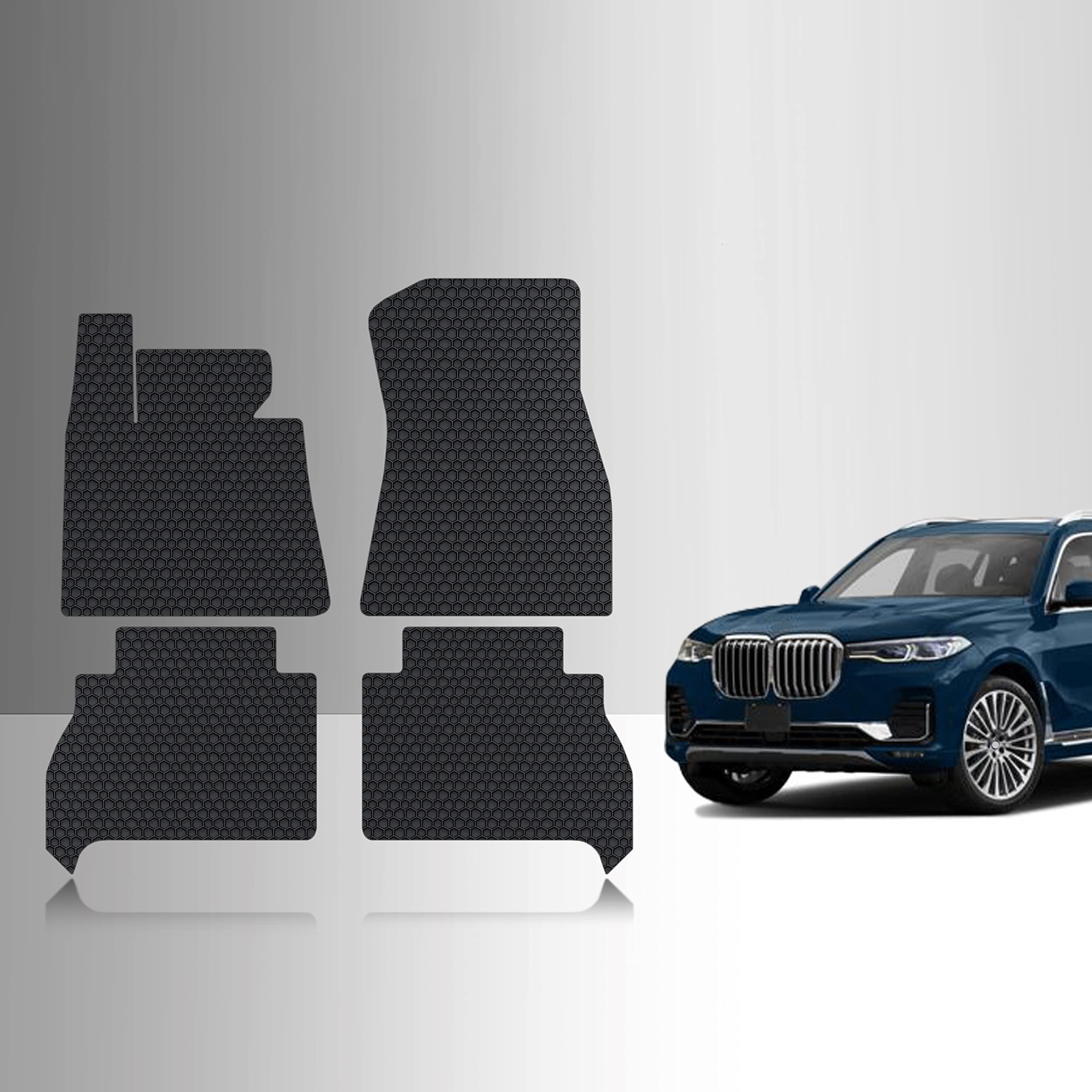 ToughPRO Front + 2nd Row Mats Compatible with BMW X7 2021 - All Weather ...