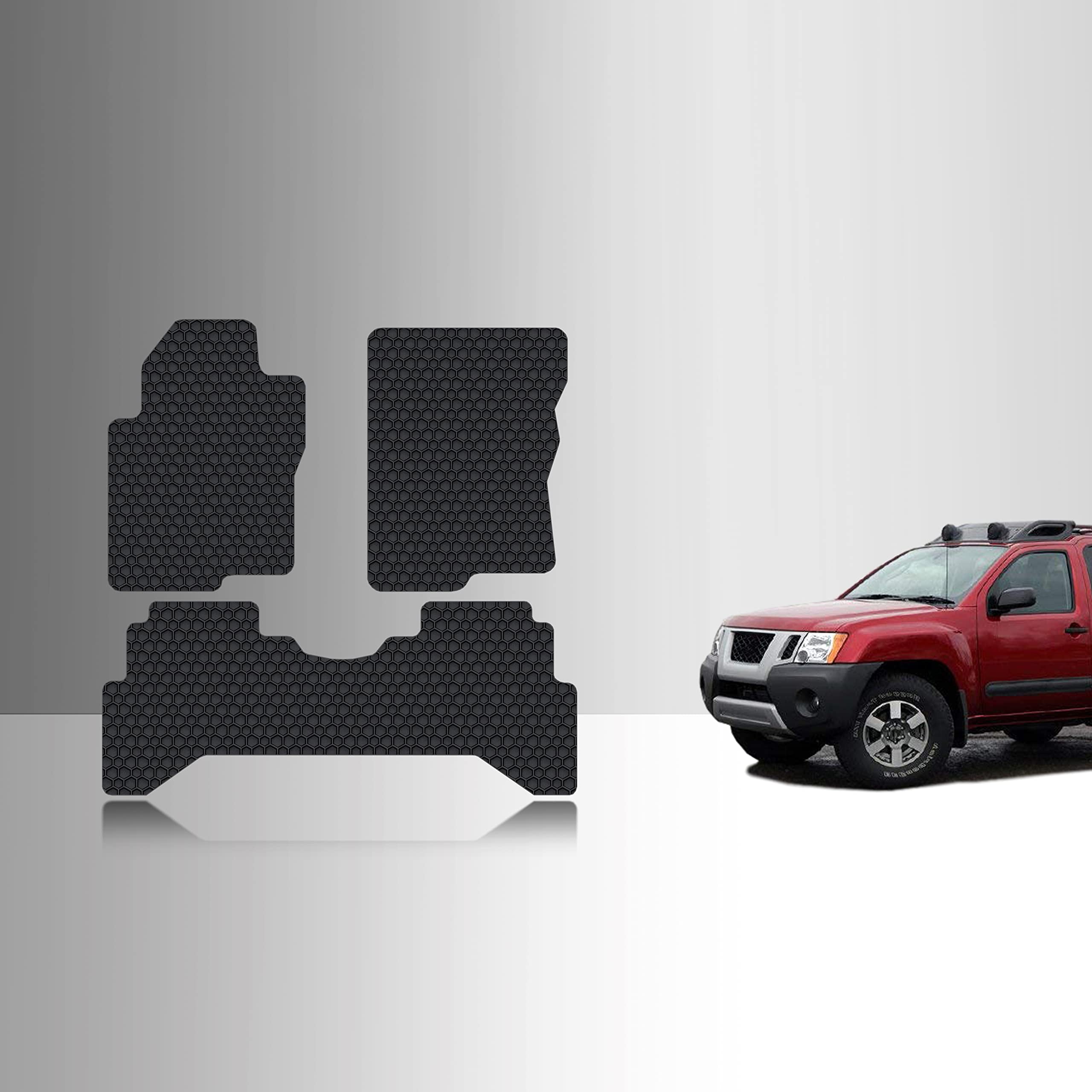 ToughPRO Front + 2nd Row Mats Compatible with Nissan Xterra 2005 - All ...