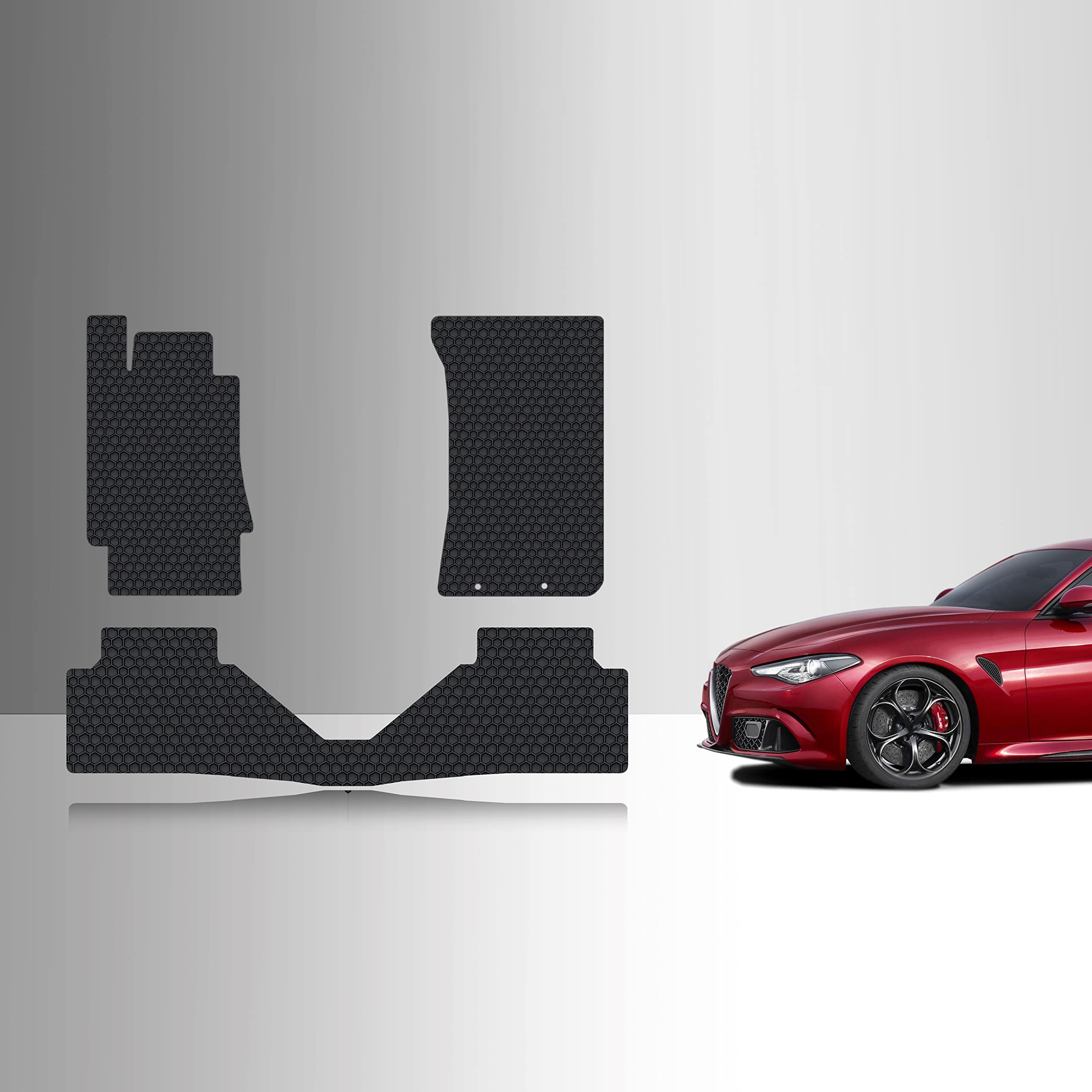 ToughPRO Front Mats Compatible with Alfa Romeo Giulia 2019 Quadrifolio ...