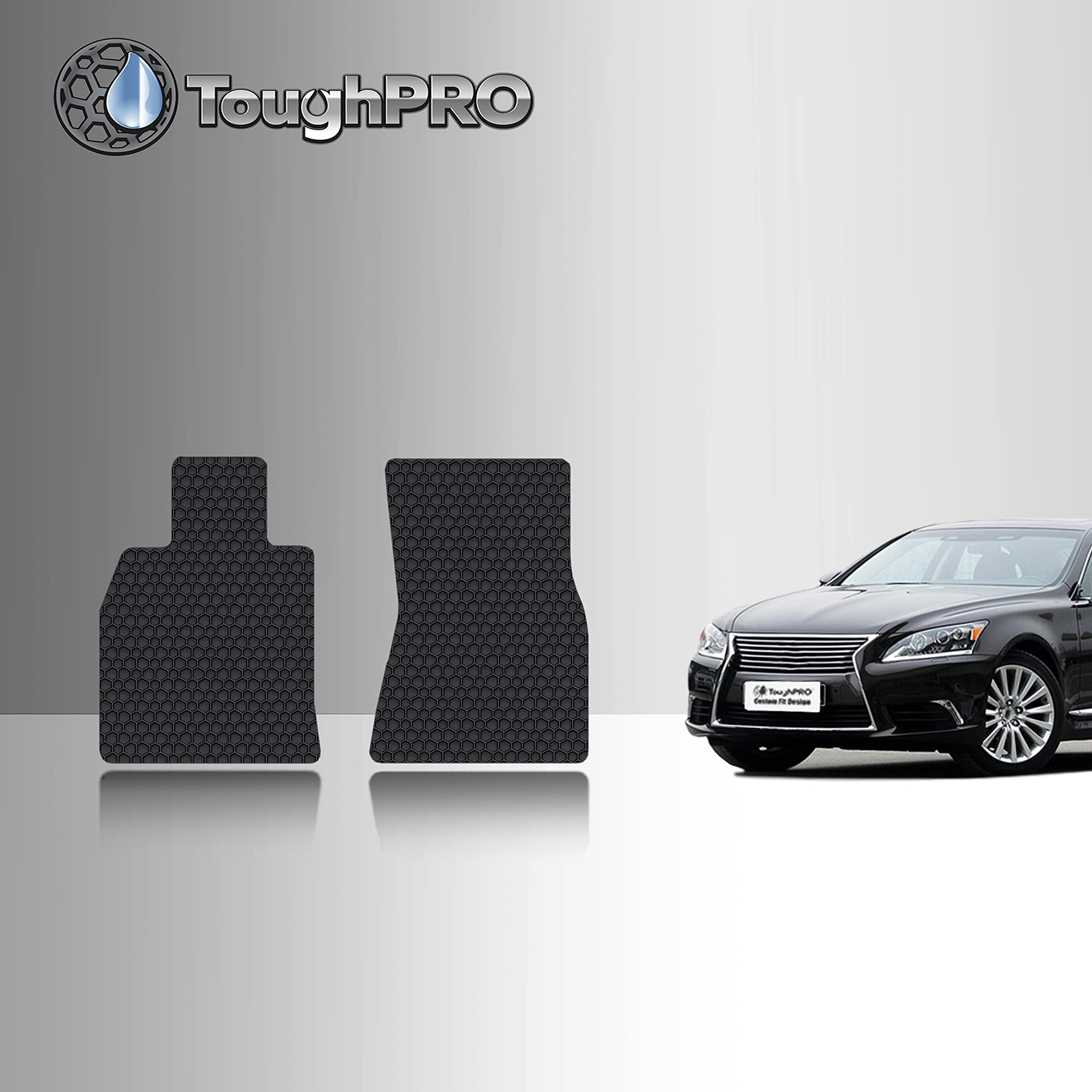 ToughPRO Front Mats Compatible with Lexus LS600h 2016 - All Weather ...