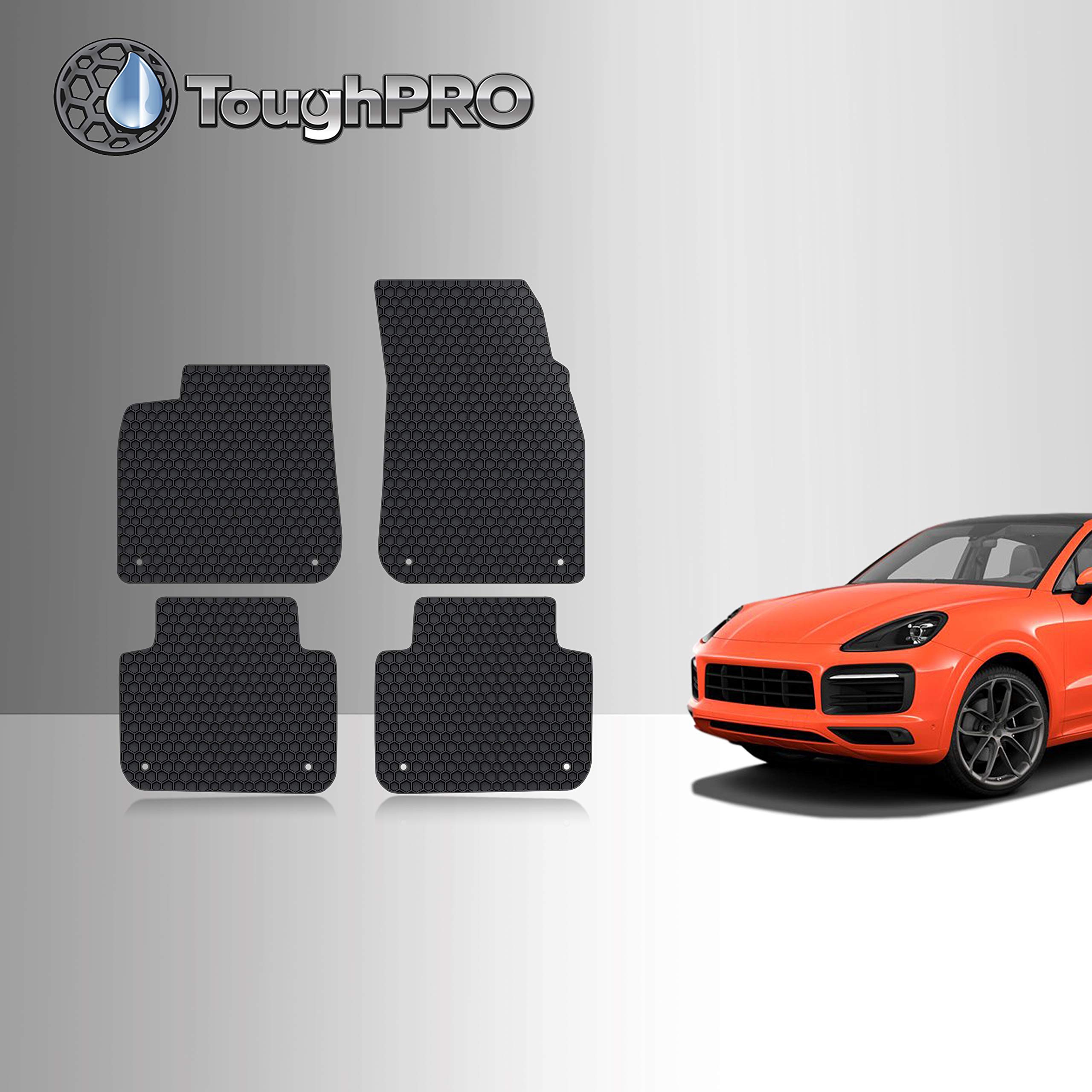 ToughPRO Front Mats Compatible with Porsche Cayenne 2024 - All Weather ...