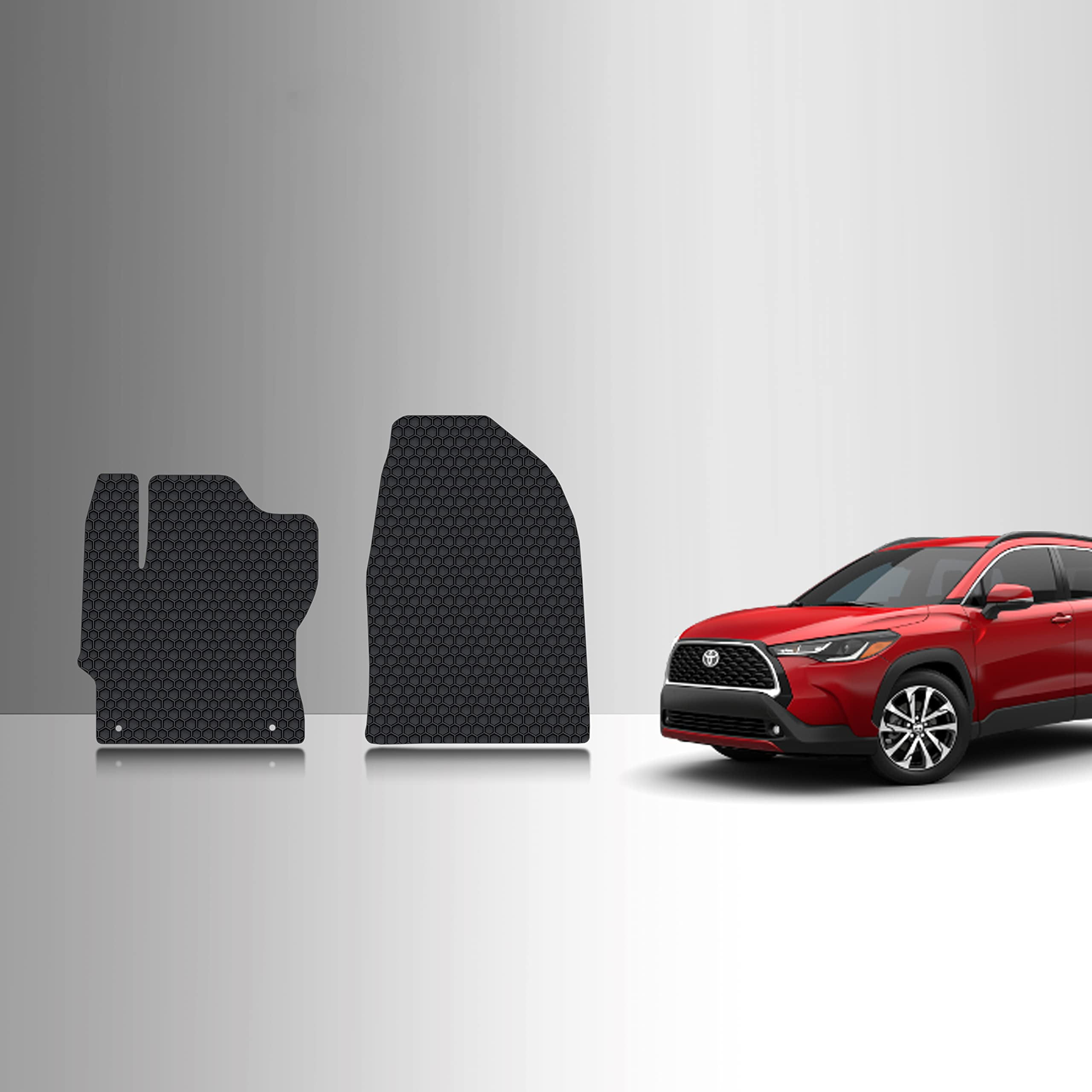 ToughPRO Front Mats Compatible with Toyota Corolla Cross 2024 AWD - All ...