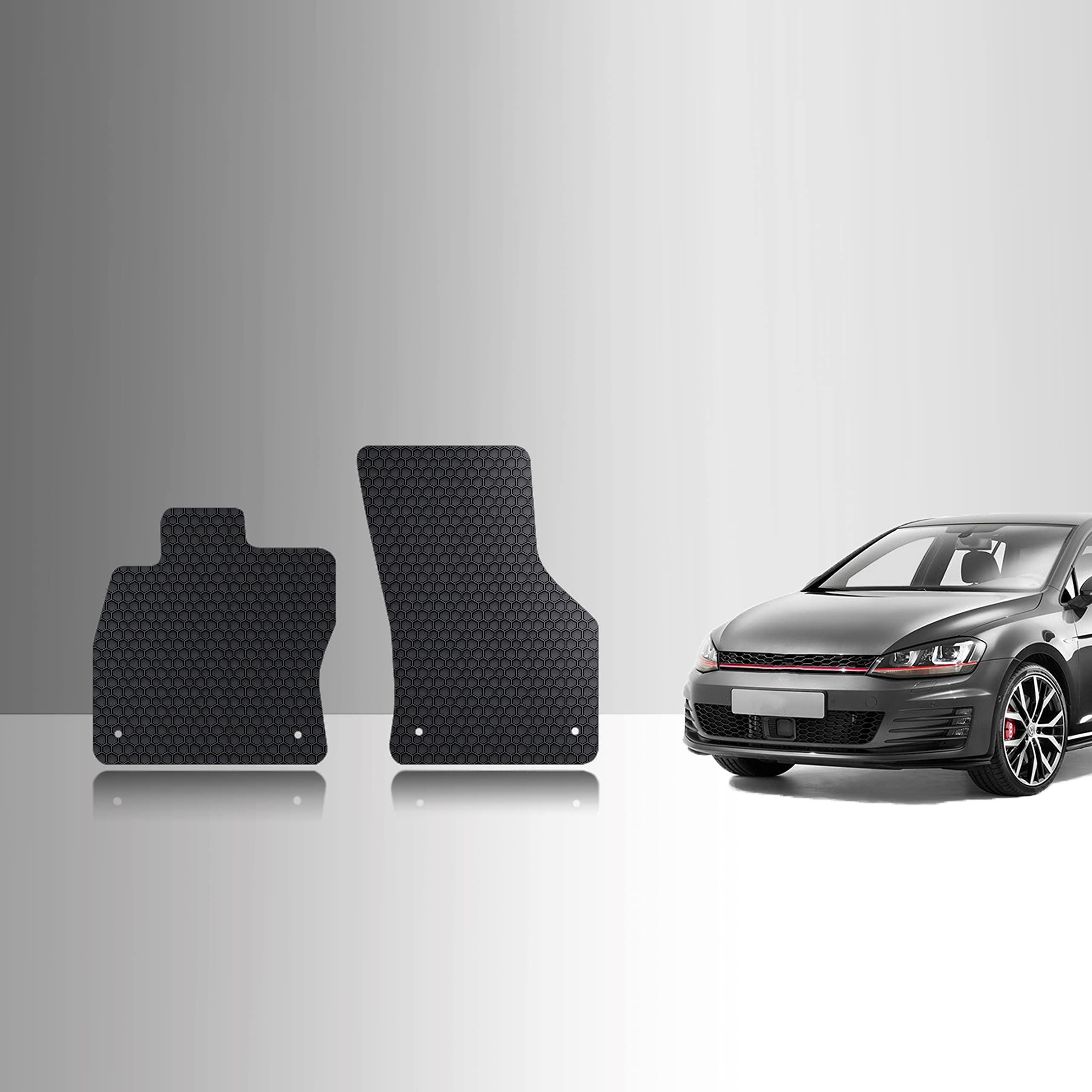 ToughPRO Front Mats Compatible with Volkswagen Golf 2021 GTI - All ...
