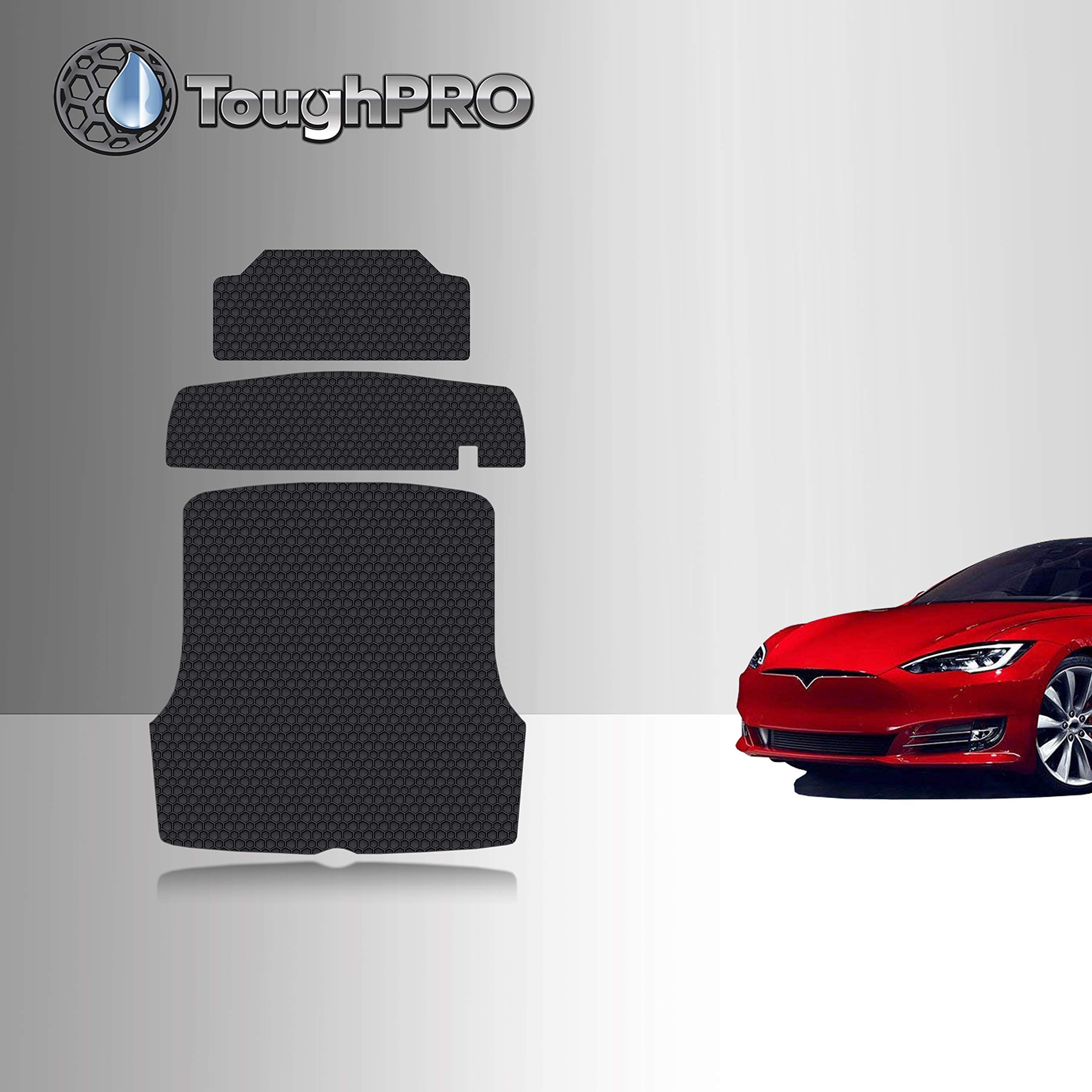 ToughPRO Frunk + Storage + Trunk Mats Compatible with Tesla Model S ...