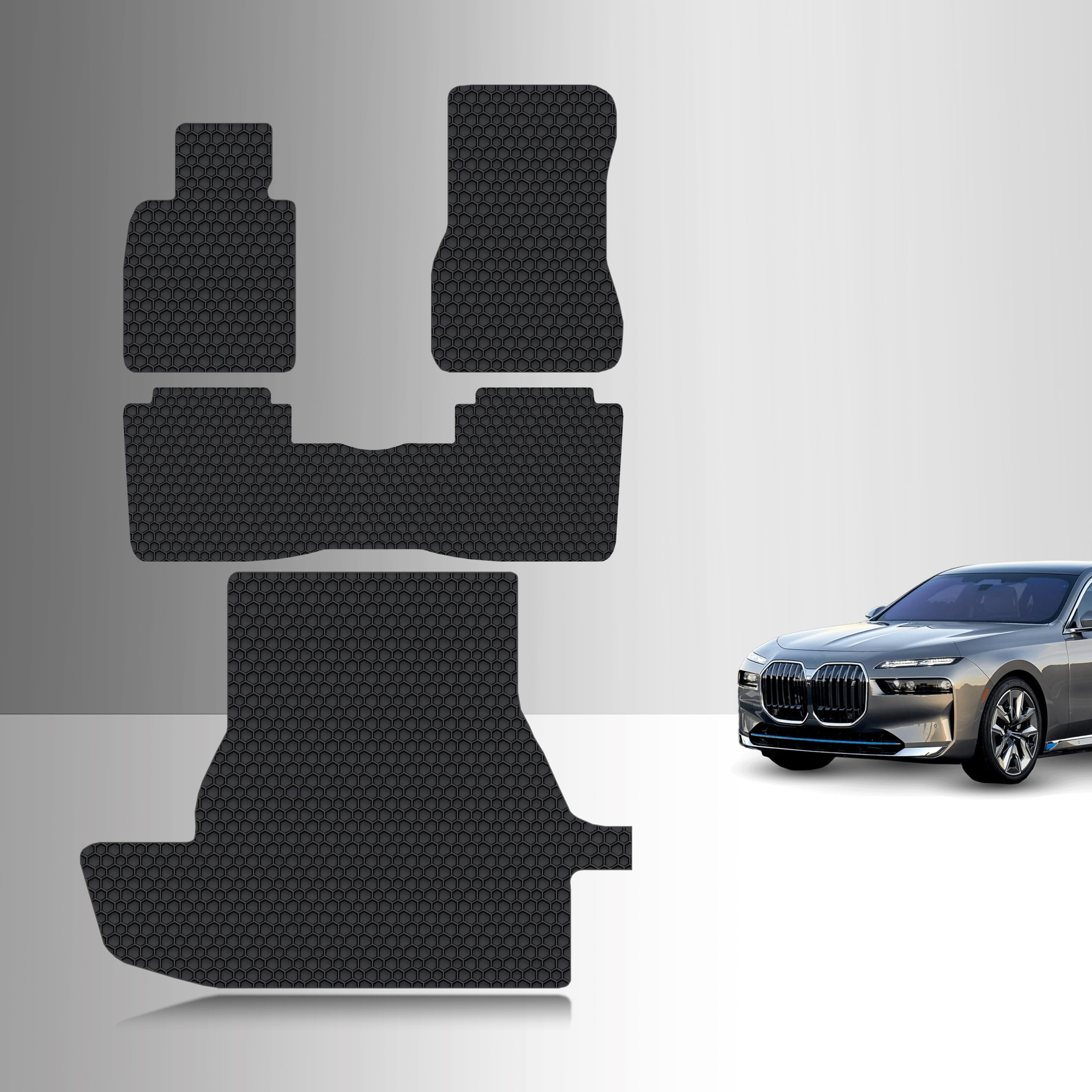 ToughPRO Full Set + Trunk Mats Compatible with BMW 7 Series 2023 - All ...