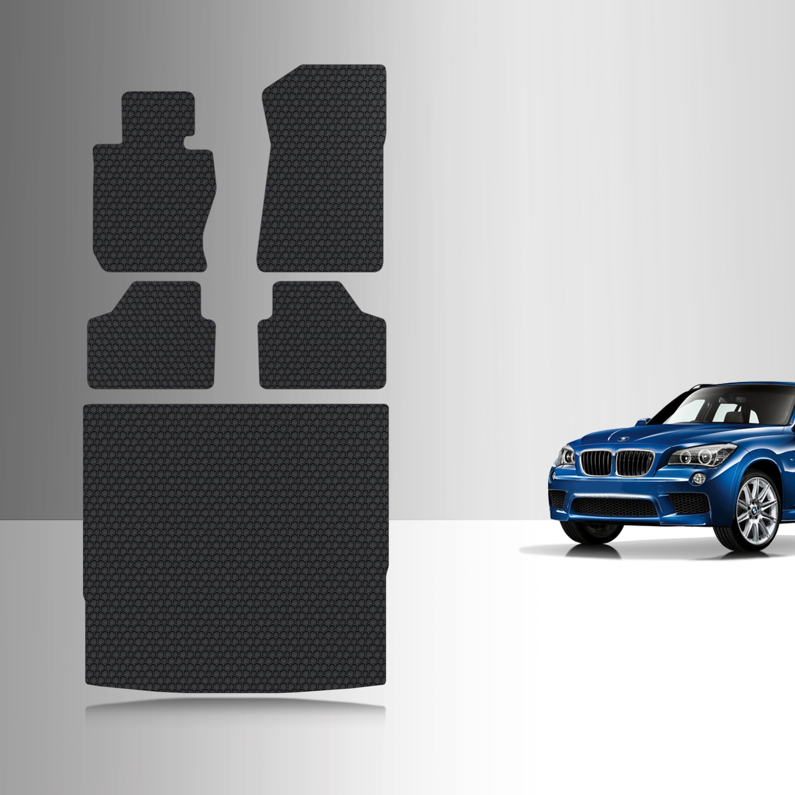 ToughPRO Full Set + Trunk Mats Compatible with BMW X1 2011 xDrive - All ...