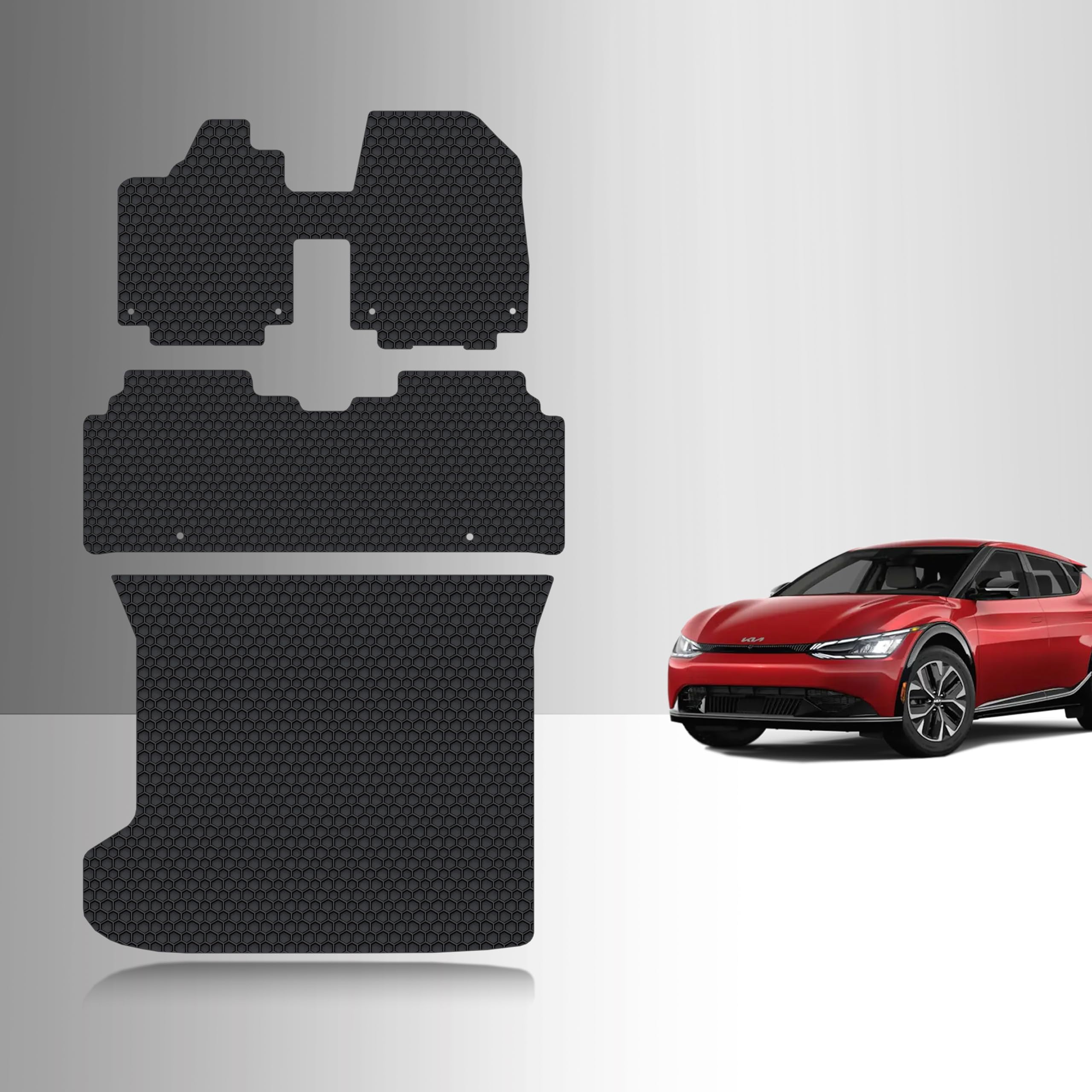 ToughPRO Full Set + Trunk Mats Compatible with KIA EV6 2022 - All ...