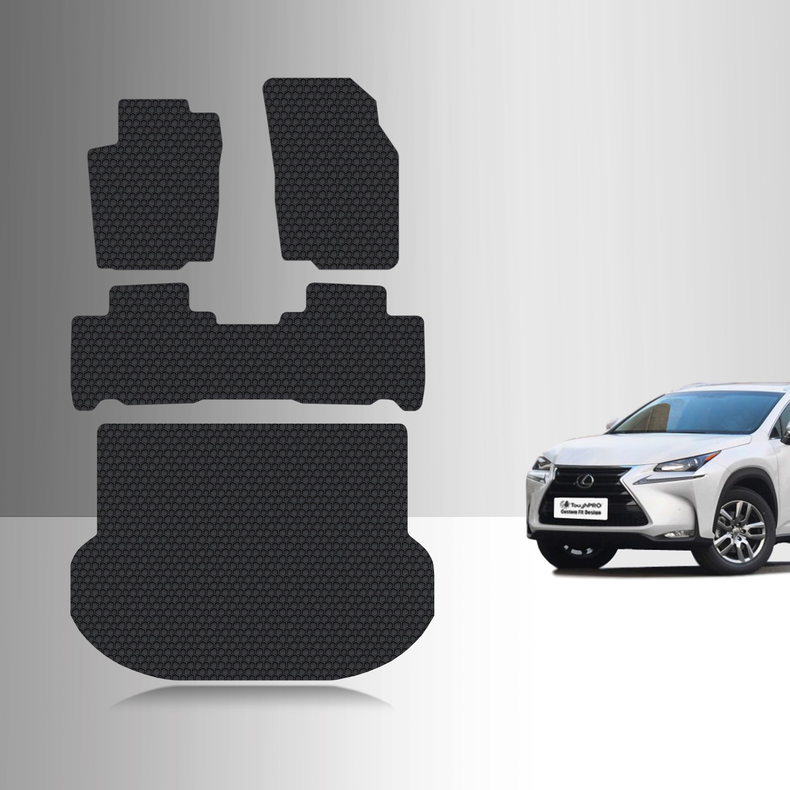 ToughPRO Full Set + Trunk Mats Compatible with Lexus NX300h 2021 - All ...