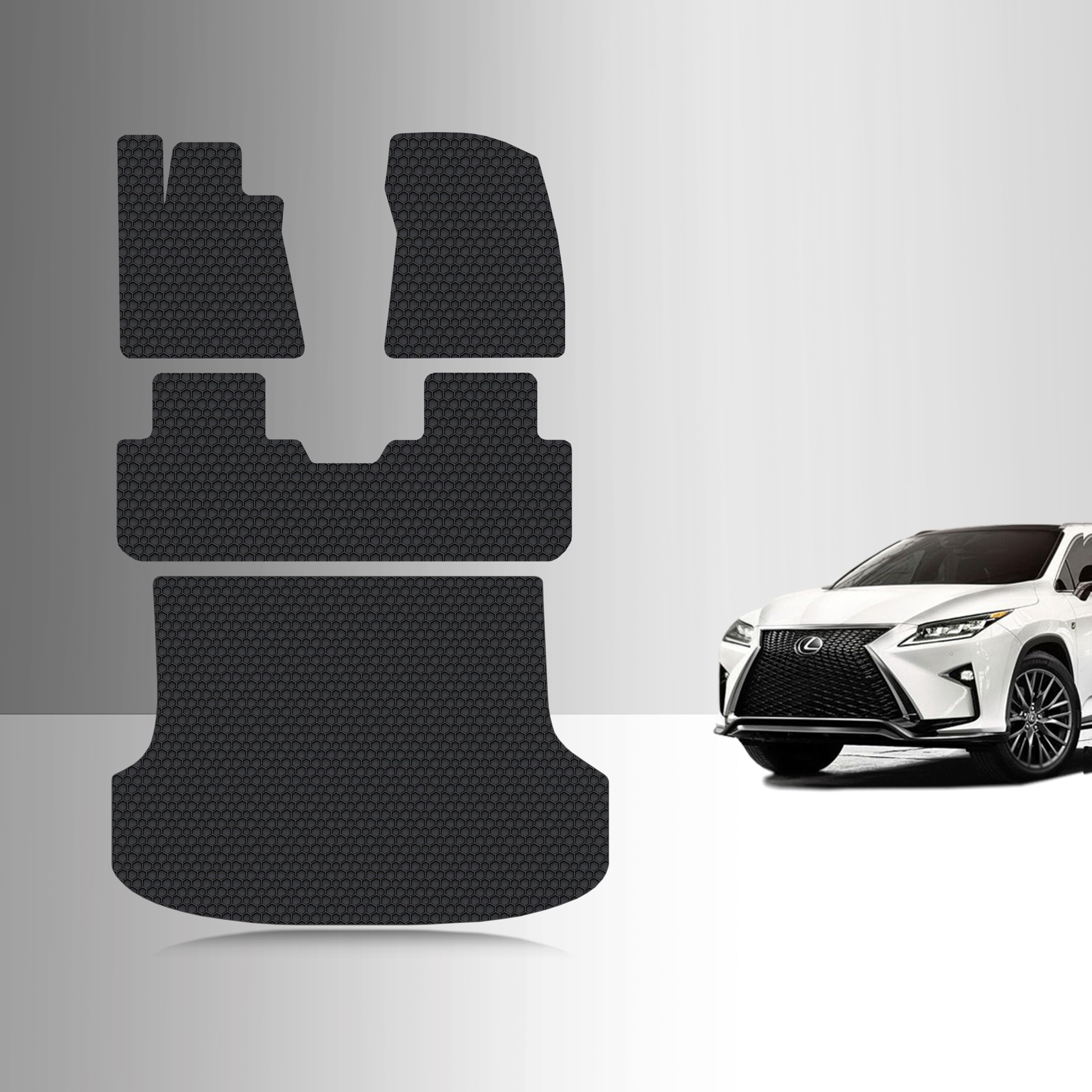 ToughPRO Full Set + Trunk Mats Compatible with Lexus RX350 2017 - All ...