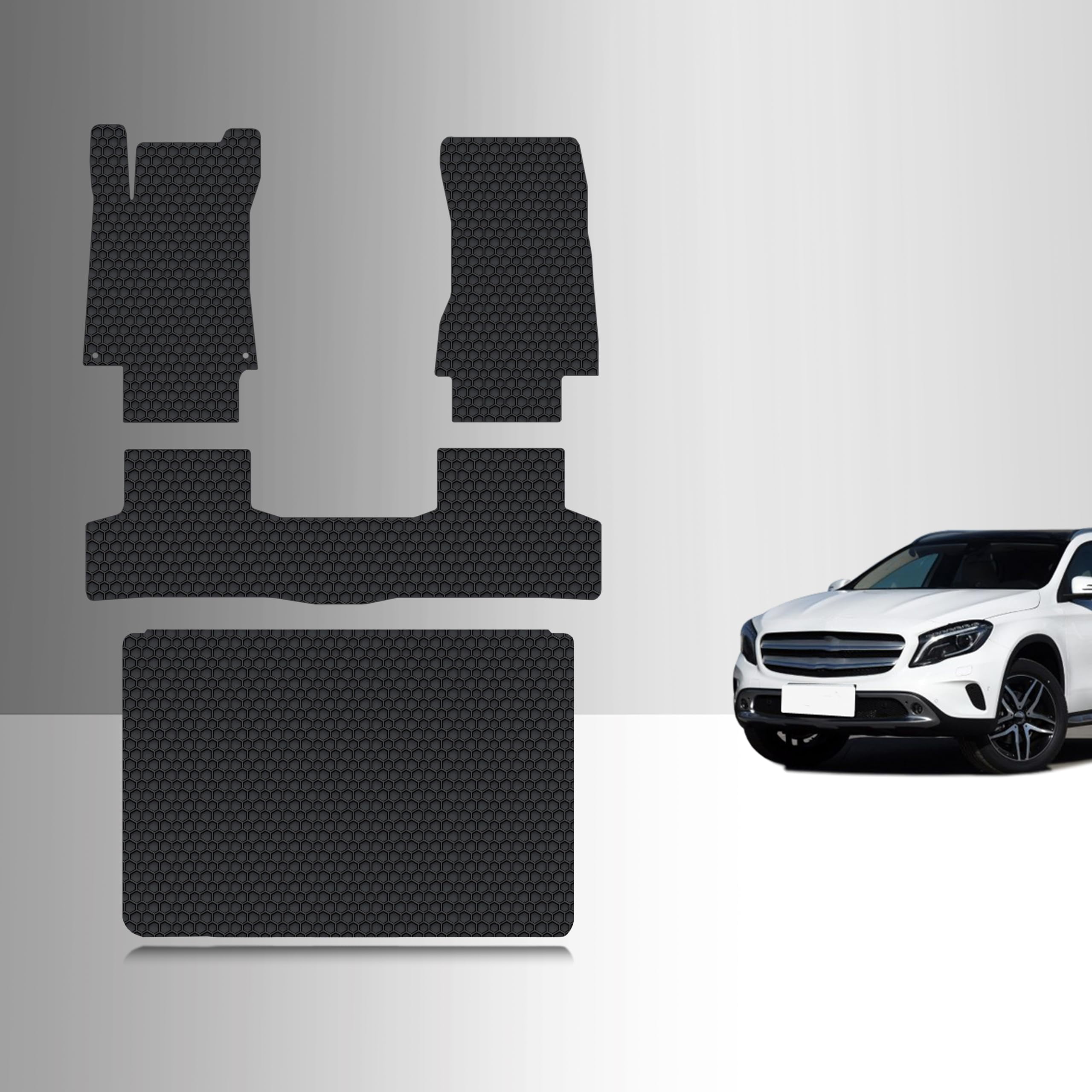 ToughPRO Full Set + Trunk Mats Compatible with Mercedes Benz GLA Class ...
