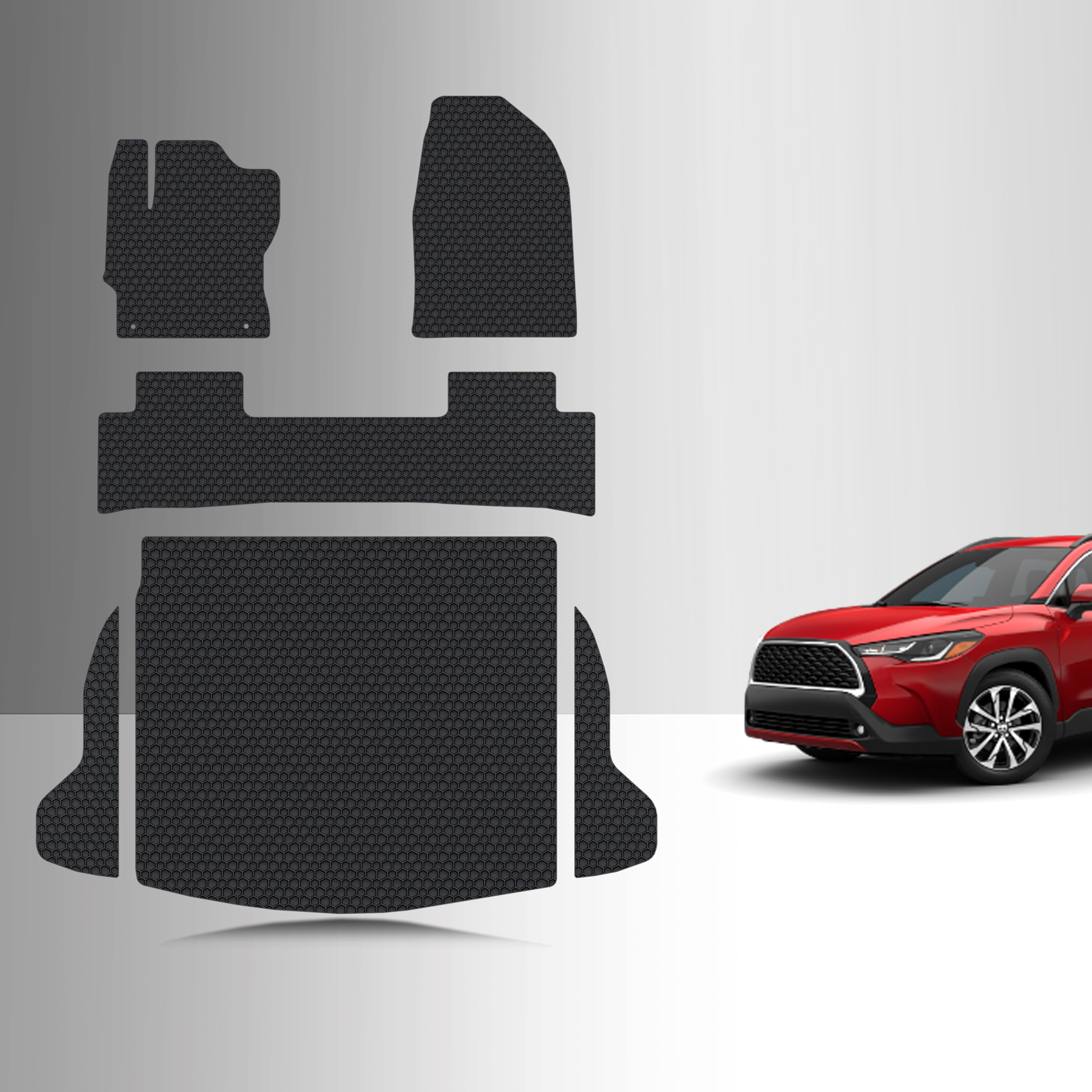 ToughPRO Full Set + Trunk Mats Compatible with Toyota Corolla Cross ...