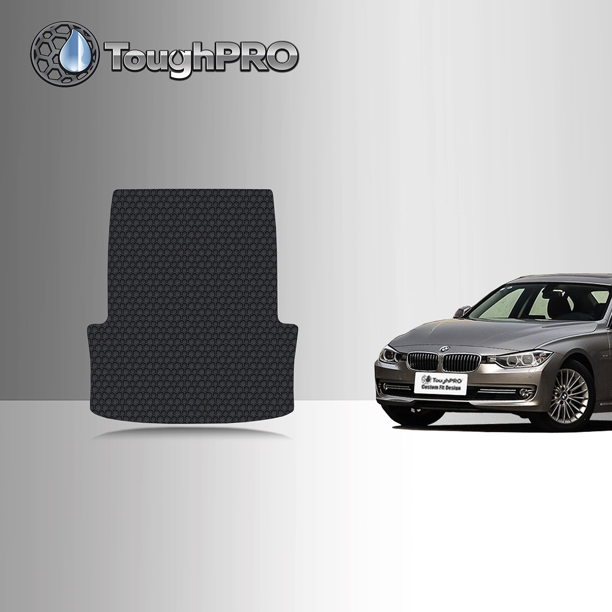 ToughPRO Trunk Mat Compatible with BMW 320i 2018 - All Weather Heavy ...