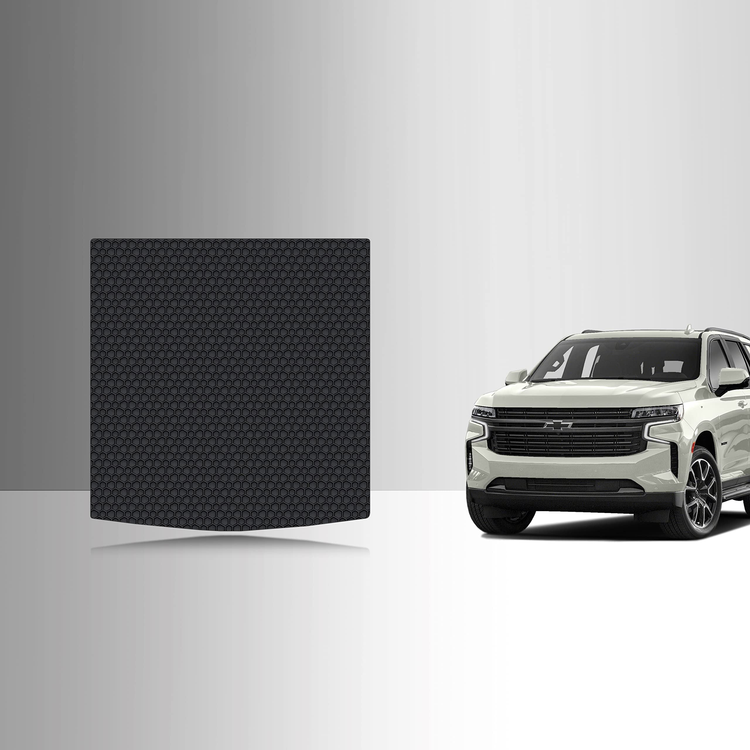 ToughPRO Trunk Mat Compatible with Chevrolet Tahoe 2022 3rd Row Down ...