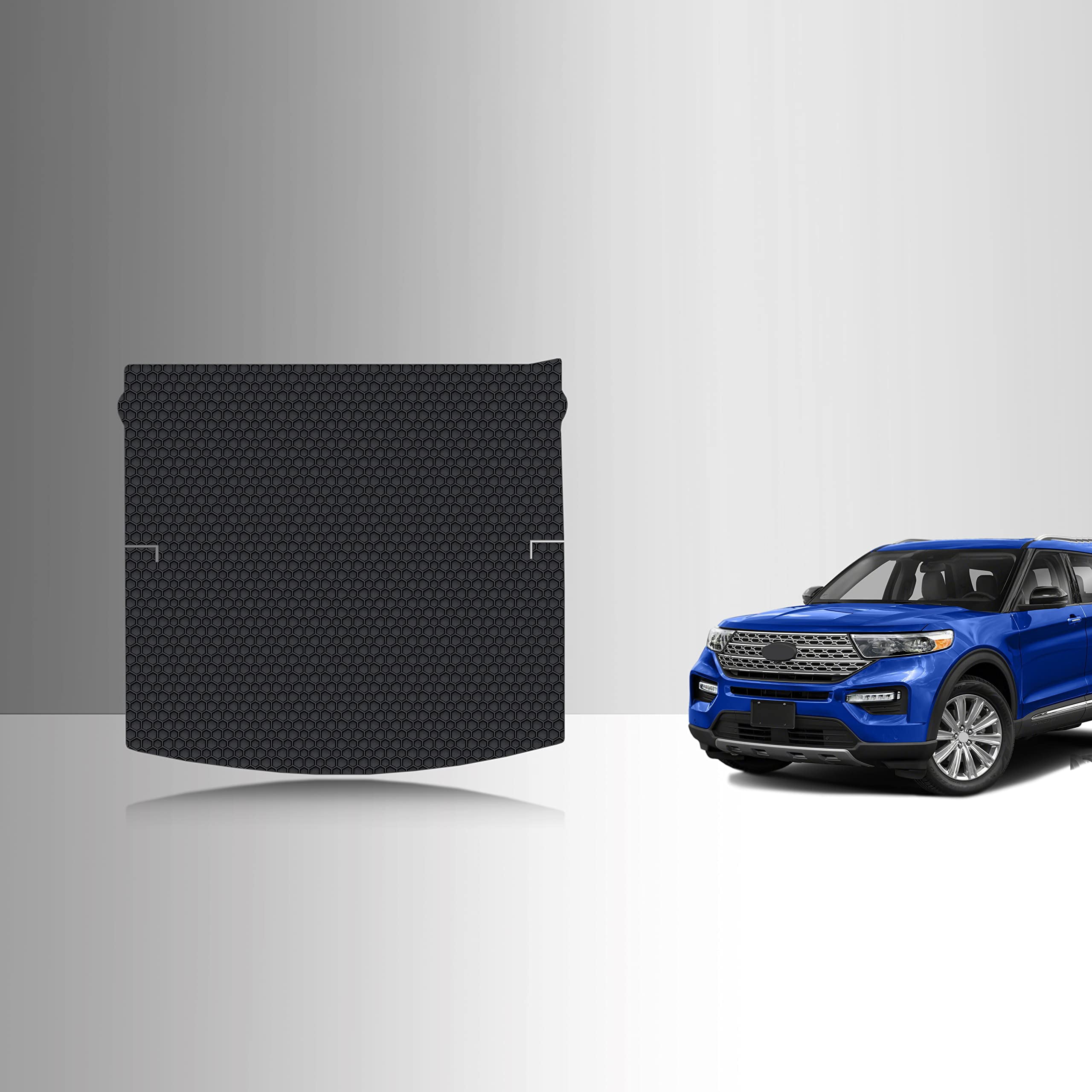 ToughPRO Trunk Mat Compatible with Ford Explorer 2023 3rd Row Down ...