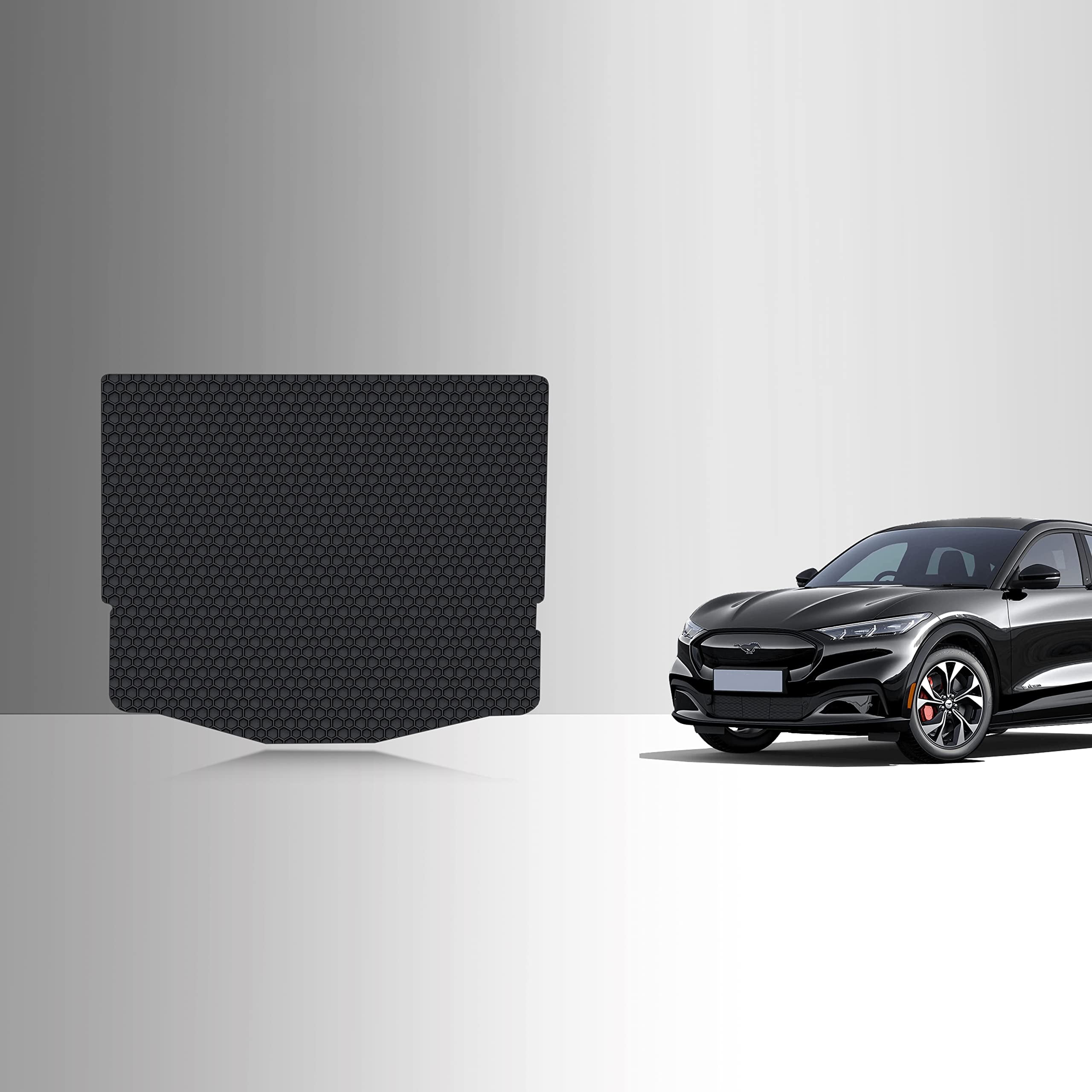 ToughPRO Trunk Mat Compatible with Ford Mustang Mach E 2021 Up Position ...