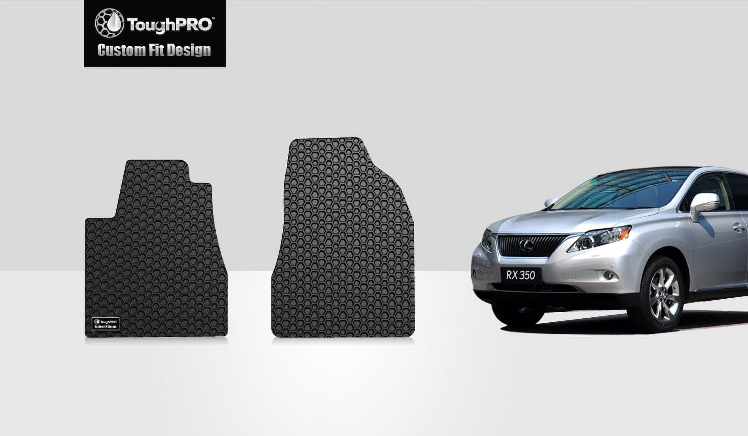 ToughPRO - Two Front Mats Compatible with LEXUS RX350 - All Weather ...