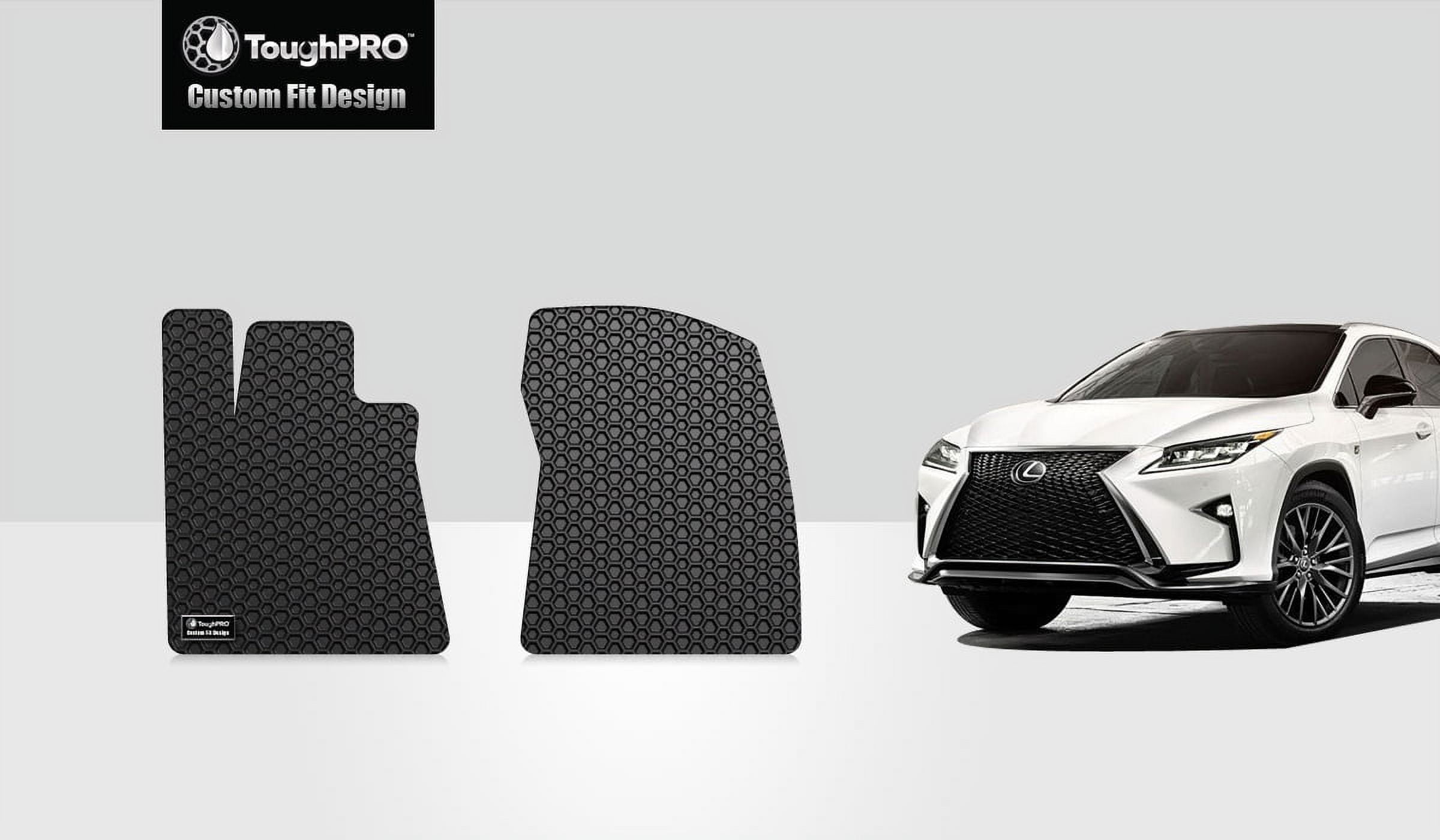 ToughPRO - Two Front Mats Compatible with LEXUS RX350 - All Weather ...