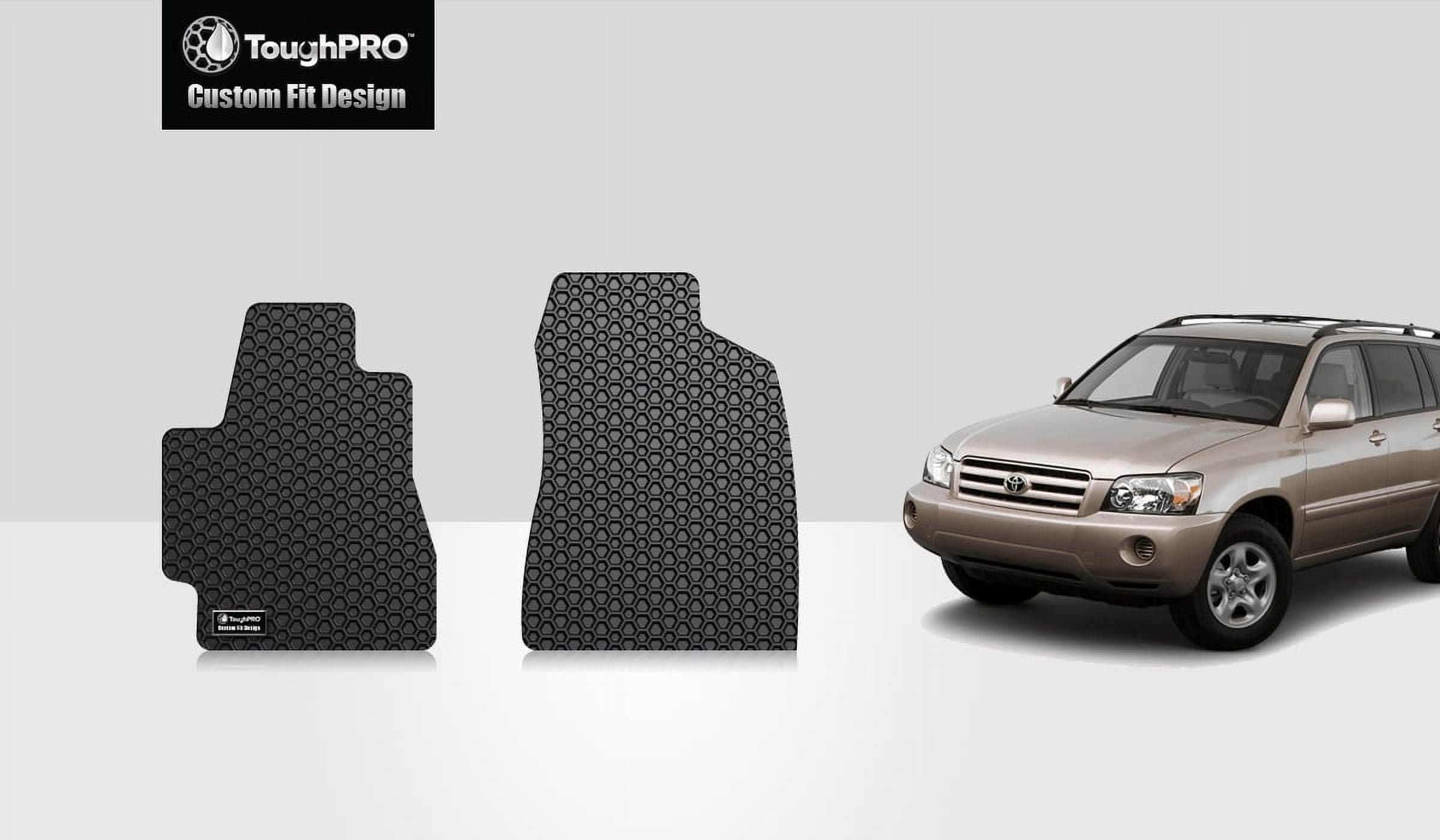ToughPRO - Two Front Mats Compatible with TOYOTA Highlander - All ...